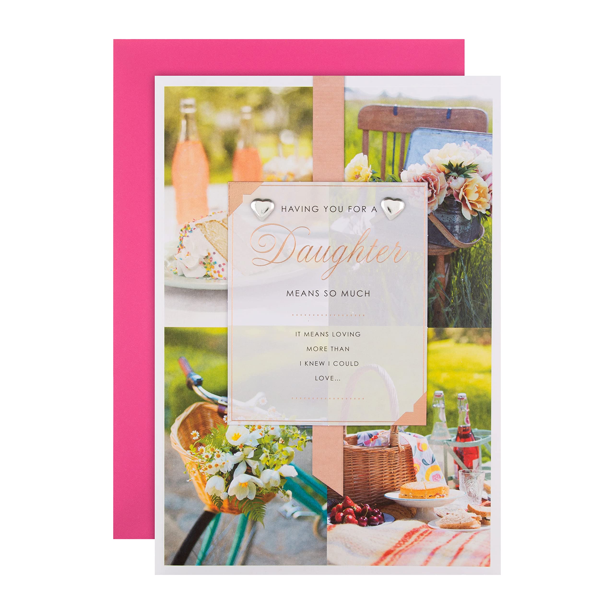 Hallmark Large Birthday Card for Daughter - Traditional Verse Design ...