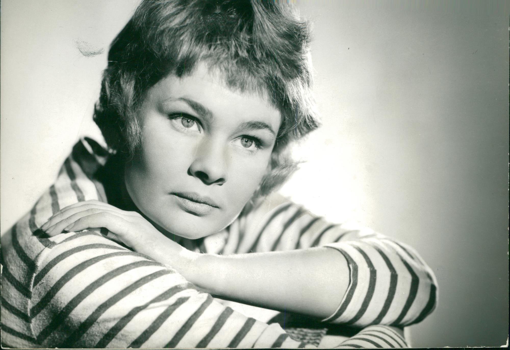 Young Judi Dench