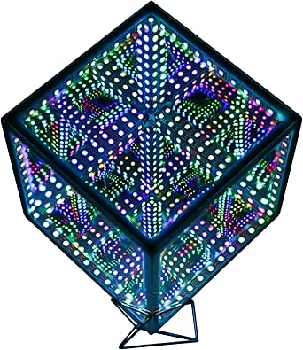 Heepulor Infinity Hyper Cube Led Light Led Controller with Stand ...