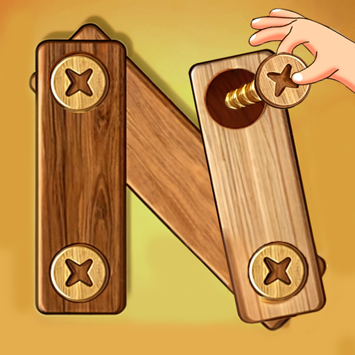 Wood Nuts & Bolts: Screw Master Puzzle Game - Unscrew Wood Bar Sorting ...