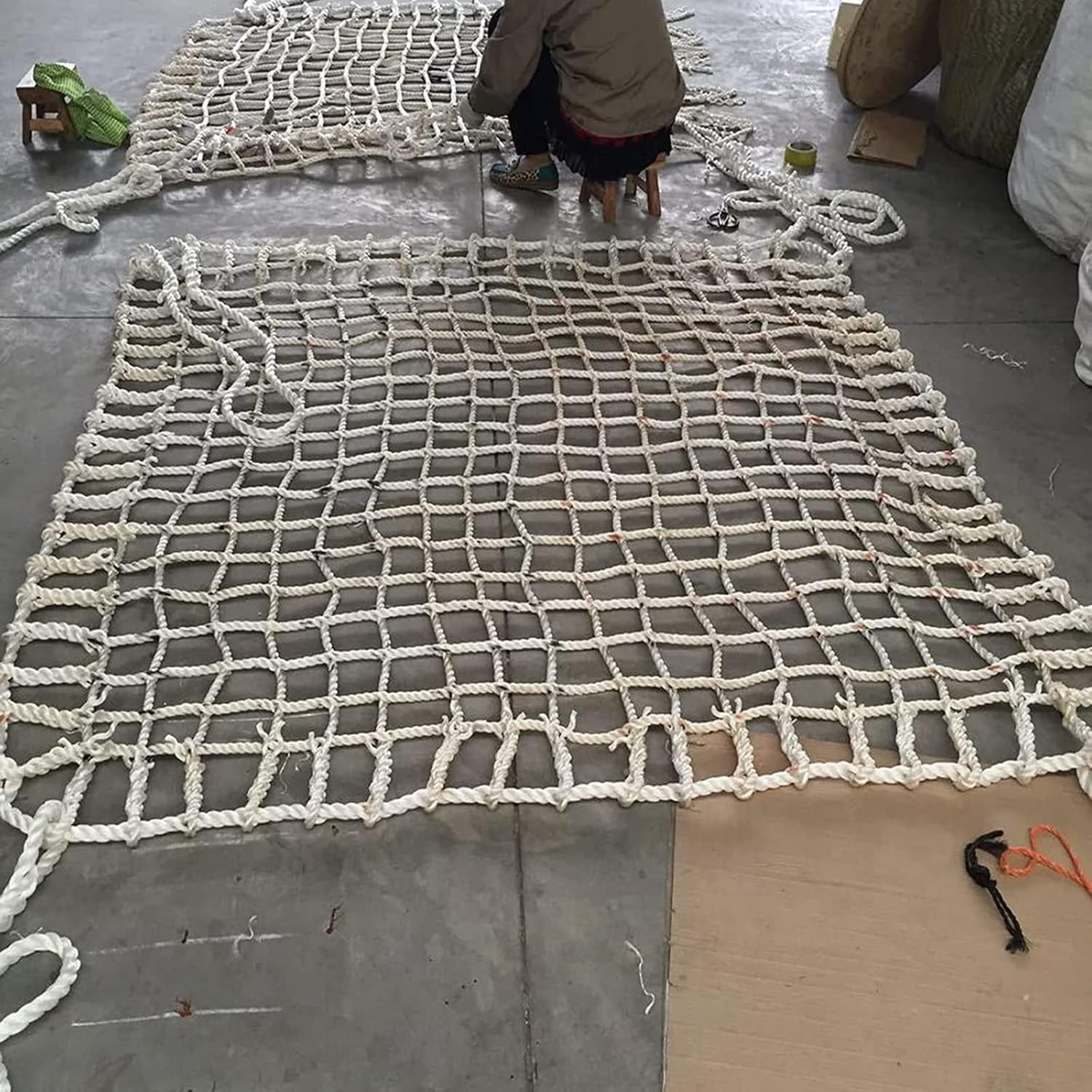 Amazon.com: Nylon Cargo Lifting Net, Lifting Cargo Net for Hoisting ...