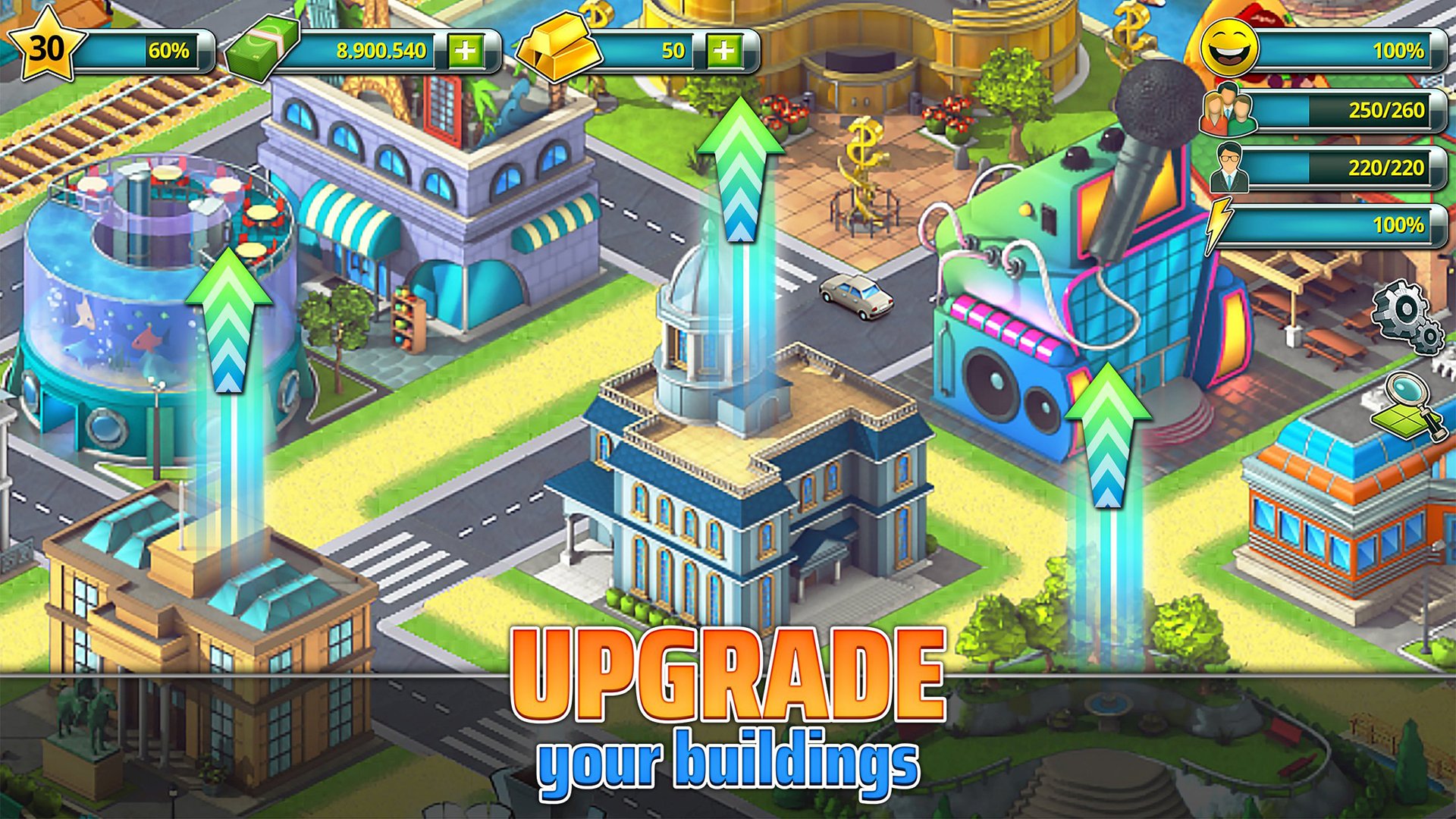 Town Building Games: Tropic City Construction Game - App on the Amazon ...