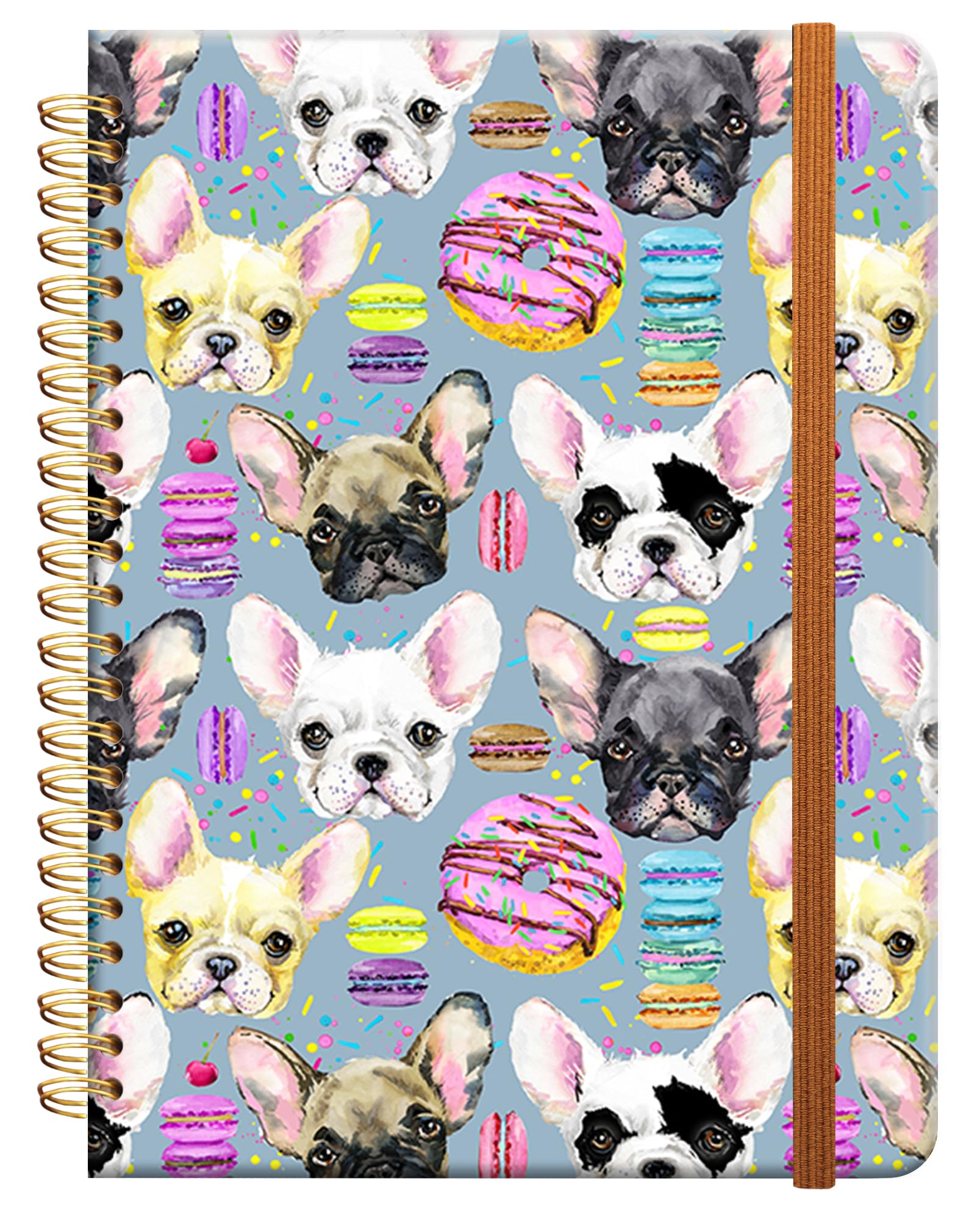 Amazon.com : Ruled Spiral Writing Notebook,A5 Hardcover Lined College ...