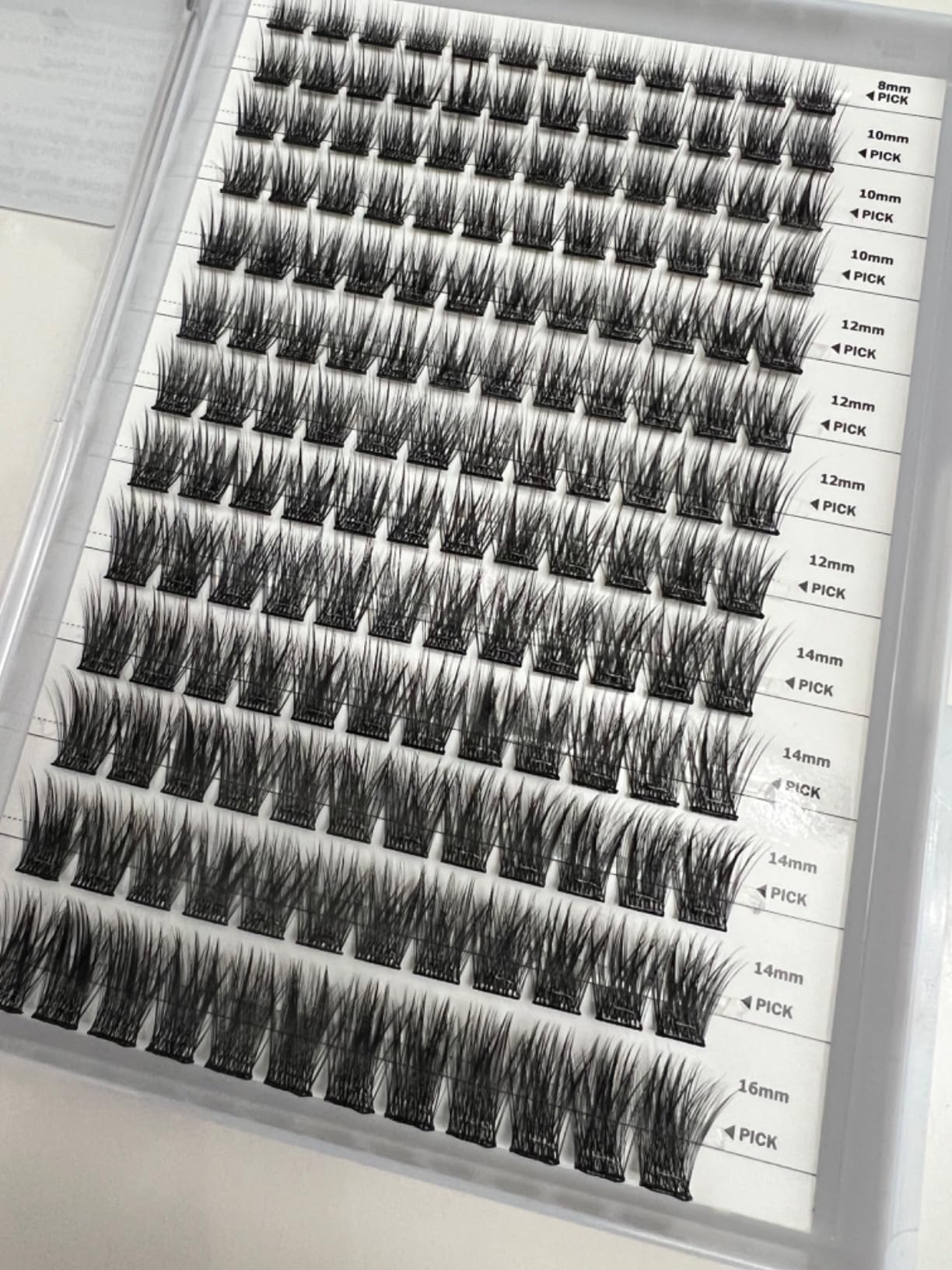 Amazon.com: WONSIS Self Adhesive Eyelashes, 156 Pcs Self Adhesive ...