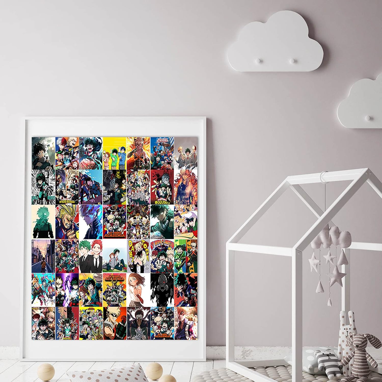 My Hero Academia Wall Collage Kit Pictures 50pcs Anime Aesthetic Photo ...