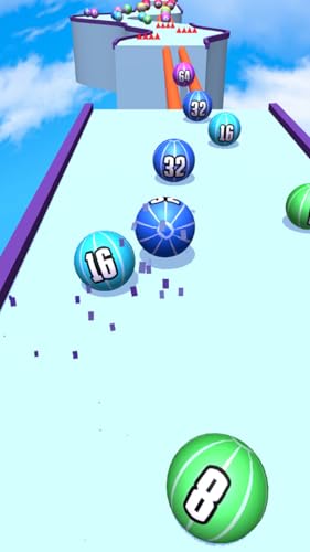 Ball Run 2048 - Merge Race 2248: Number Puzzle Run 2048 -Color Ball ...