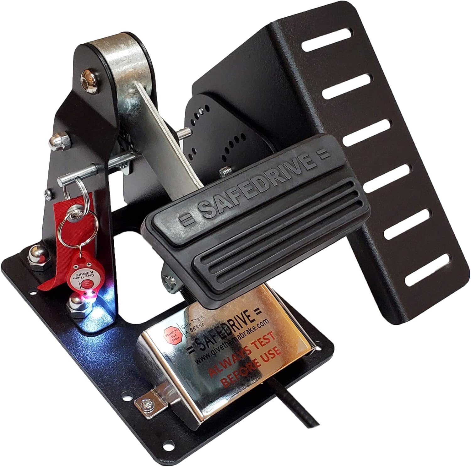 Amazon.com: SAFEDRIVE Universal Dual Brake with Footrest, Instructors ...