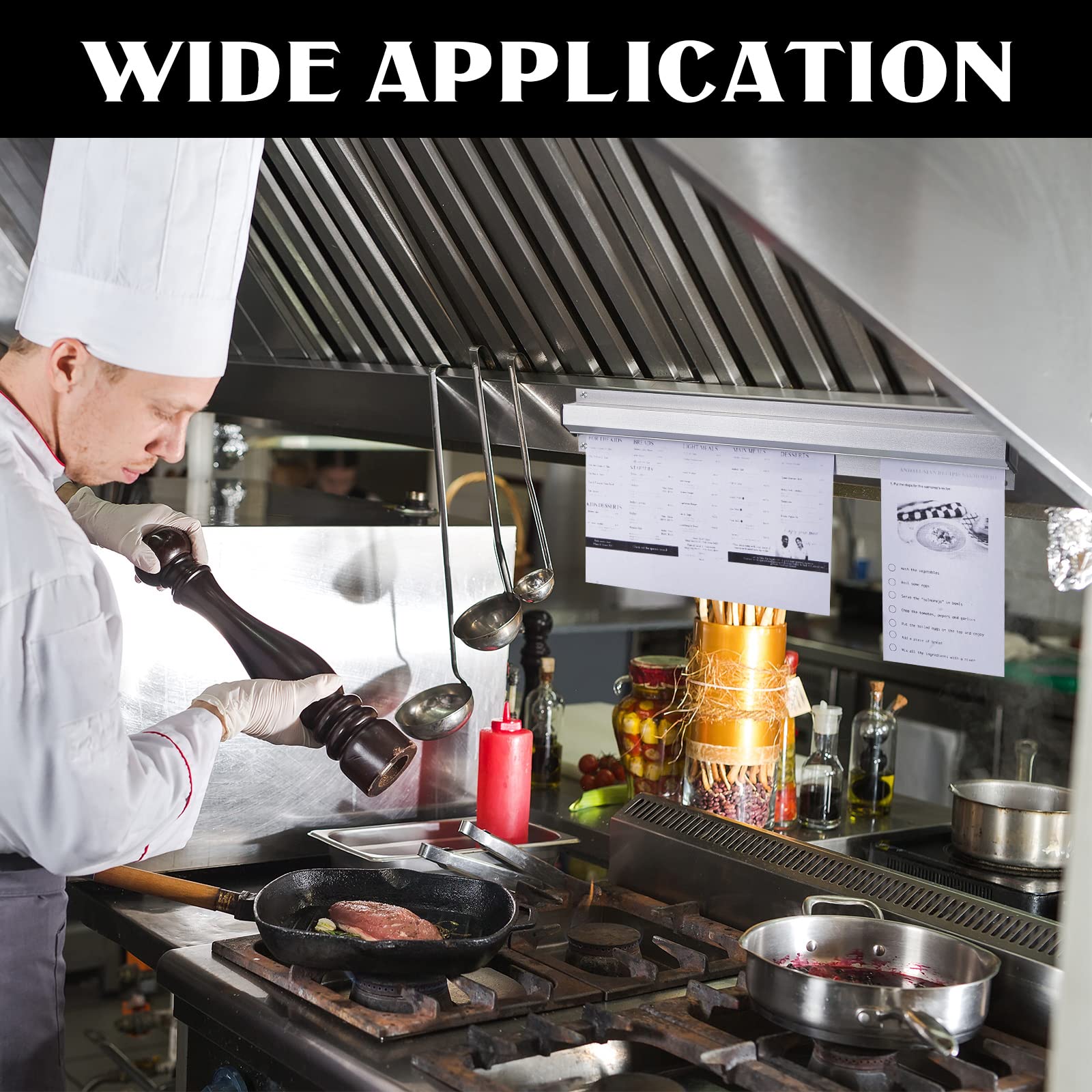 Snapklik.com : Henoyso 2 Pieces Restaurant Ticket Holder Receipt Holder ...