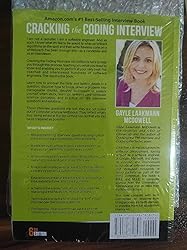 by Gayle Laakmann McDowell : Cracking The Coding Interview: 189 Programming Questions and ...