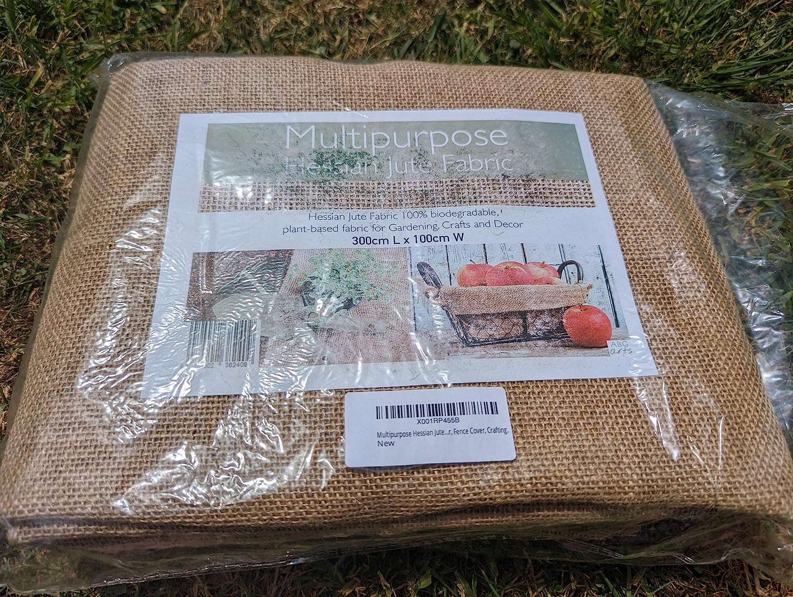 Multipurpose Hessian Jute Fabric. 100% Biodegradable Plant Based Fabric ...