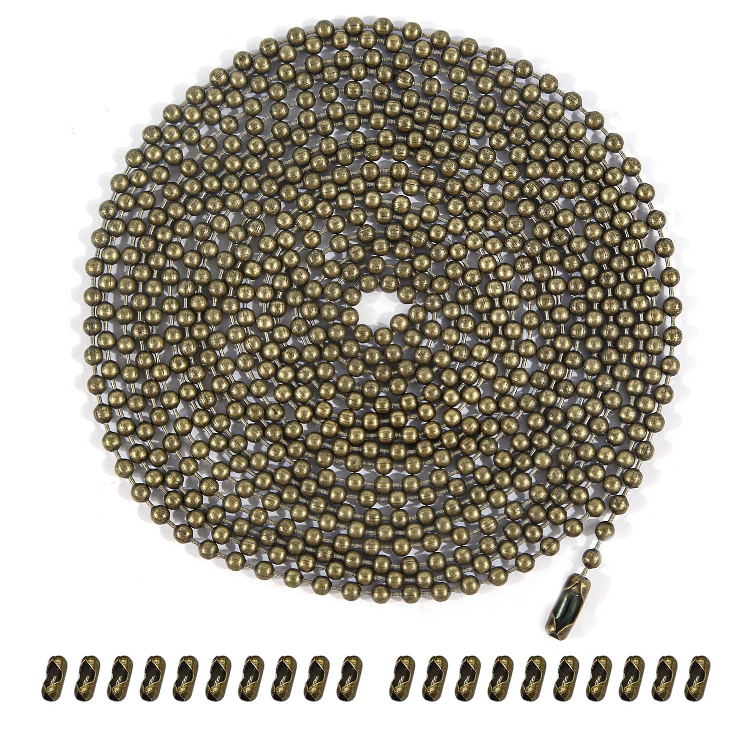 Snapklik.com : Dotlite Bronze Ceiling Fan Pull Chain, 120" Extra Long ...