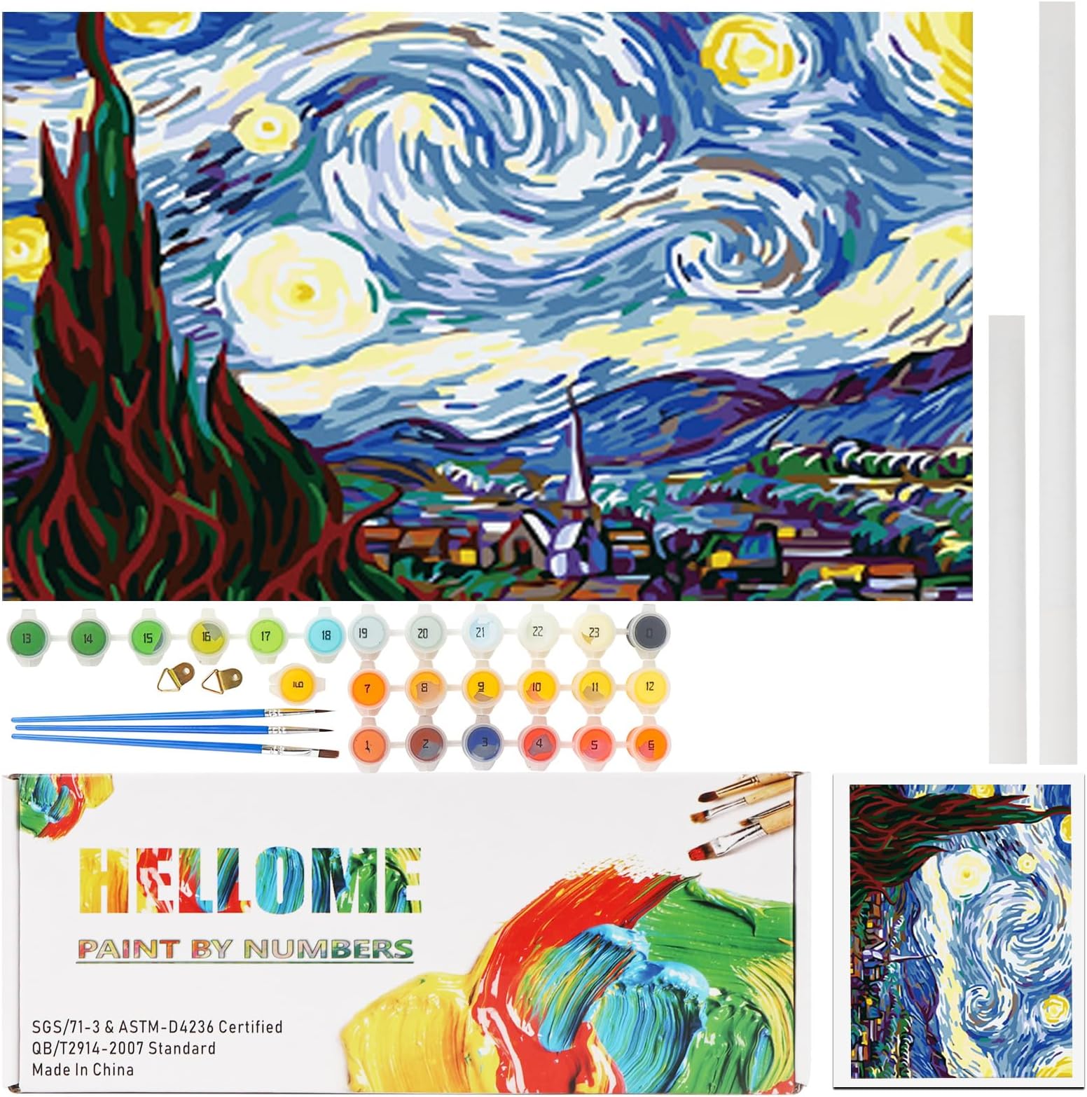 Pintura por Numeros Pintar por Numeros para Adultos Pinta por Numero ...