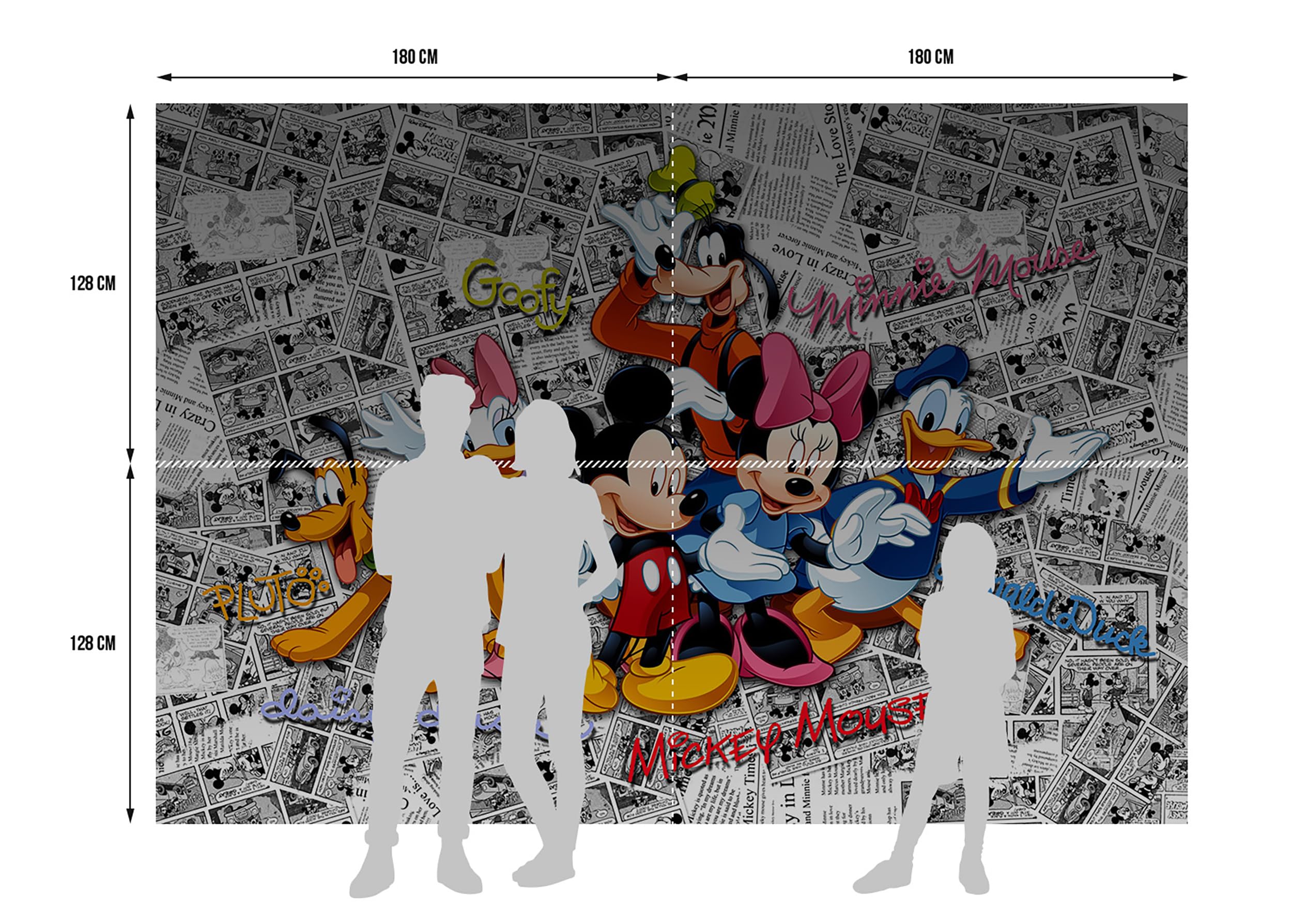 Mickey Mouse Paper Pieced Pattern