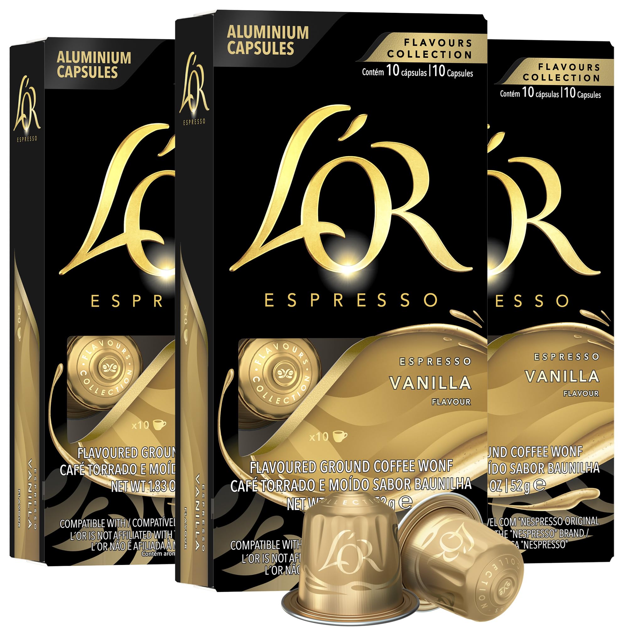 Amazon.com: L'OR Espresso Capsules, 30 Count Vanilla, Single-Serve ...