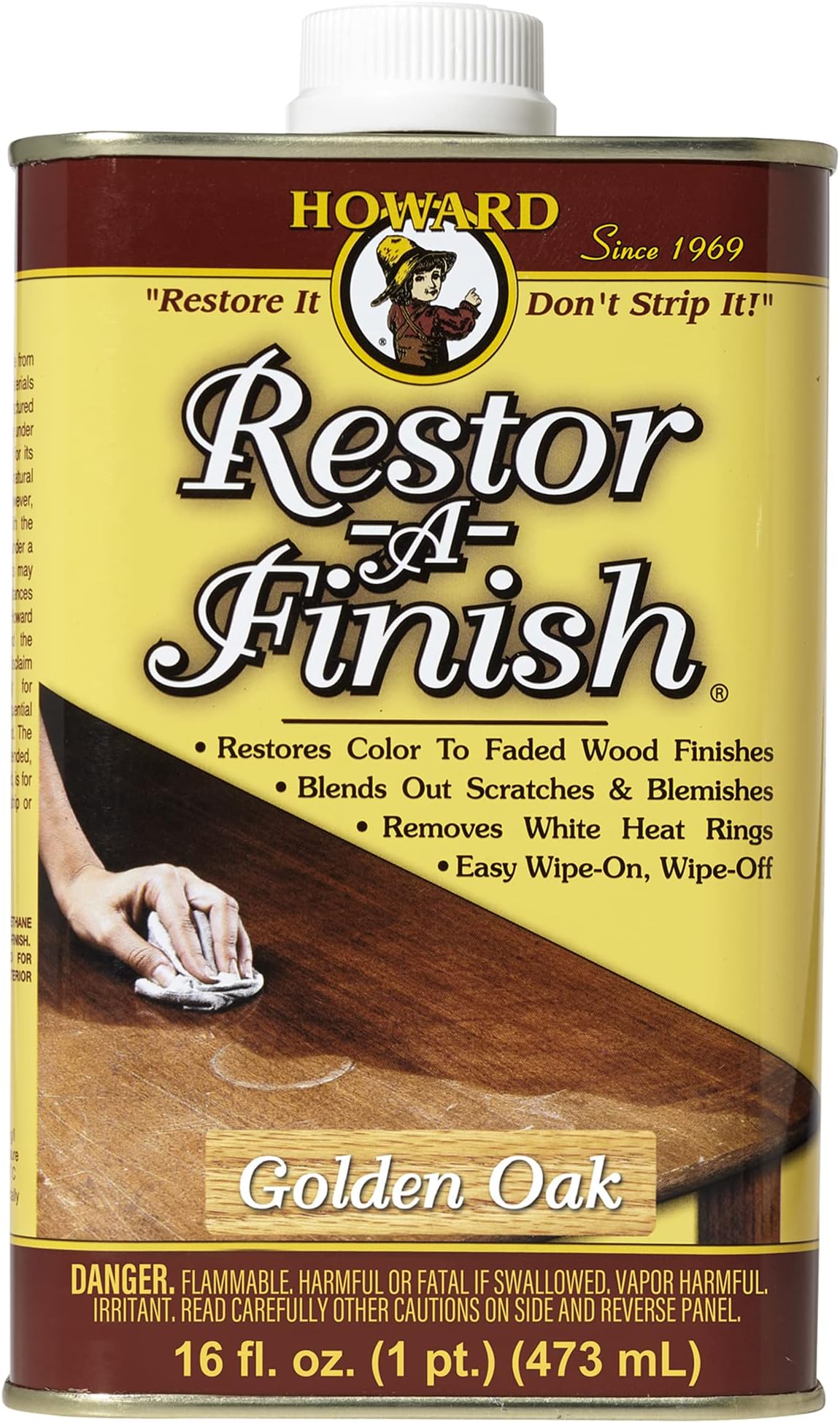 Amazon.com: Howard Products RF3016 Restor-A-Finish, 16 Fl Oz (Pack of 1 ...