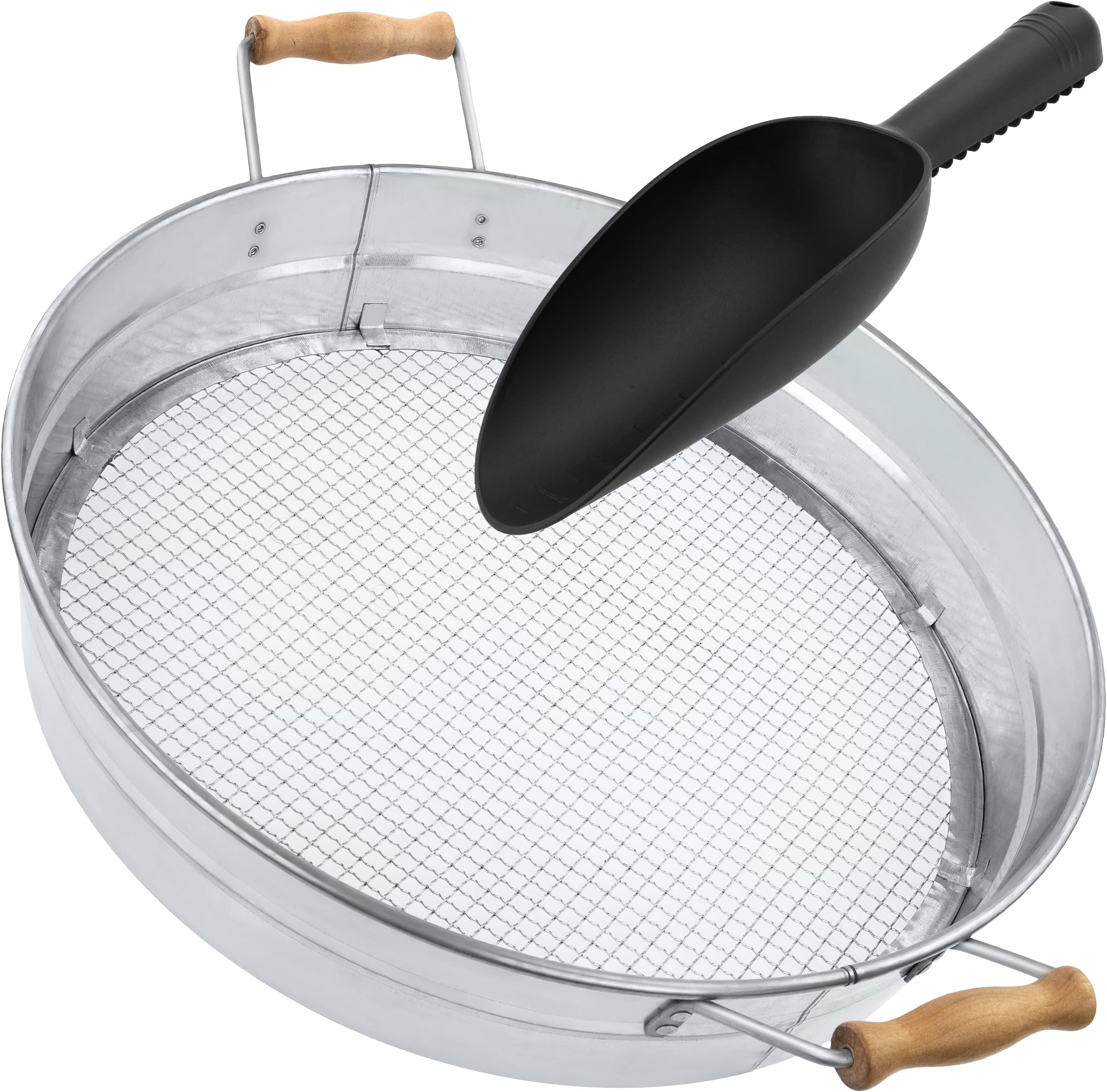 Amazon.com: Benjara BM195216 4 x 19 x 15.75 in. Round Galvanized Steel ...