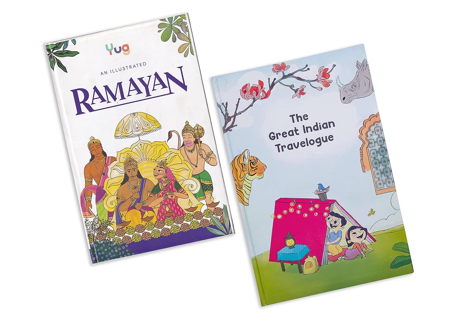Yug- Illustrated Ramayan & The Great Indian Travelogue Combo Books for ...