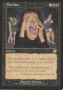 Amazon.com: Mutilate (Magic the Gathering : Torment #73 Rare) : Toys ...