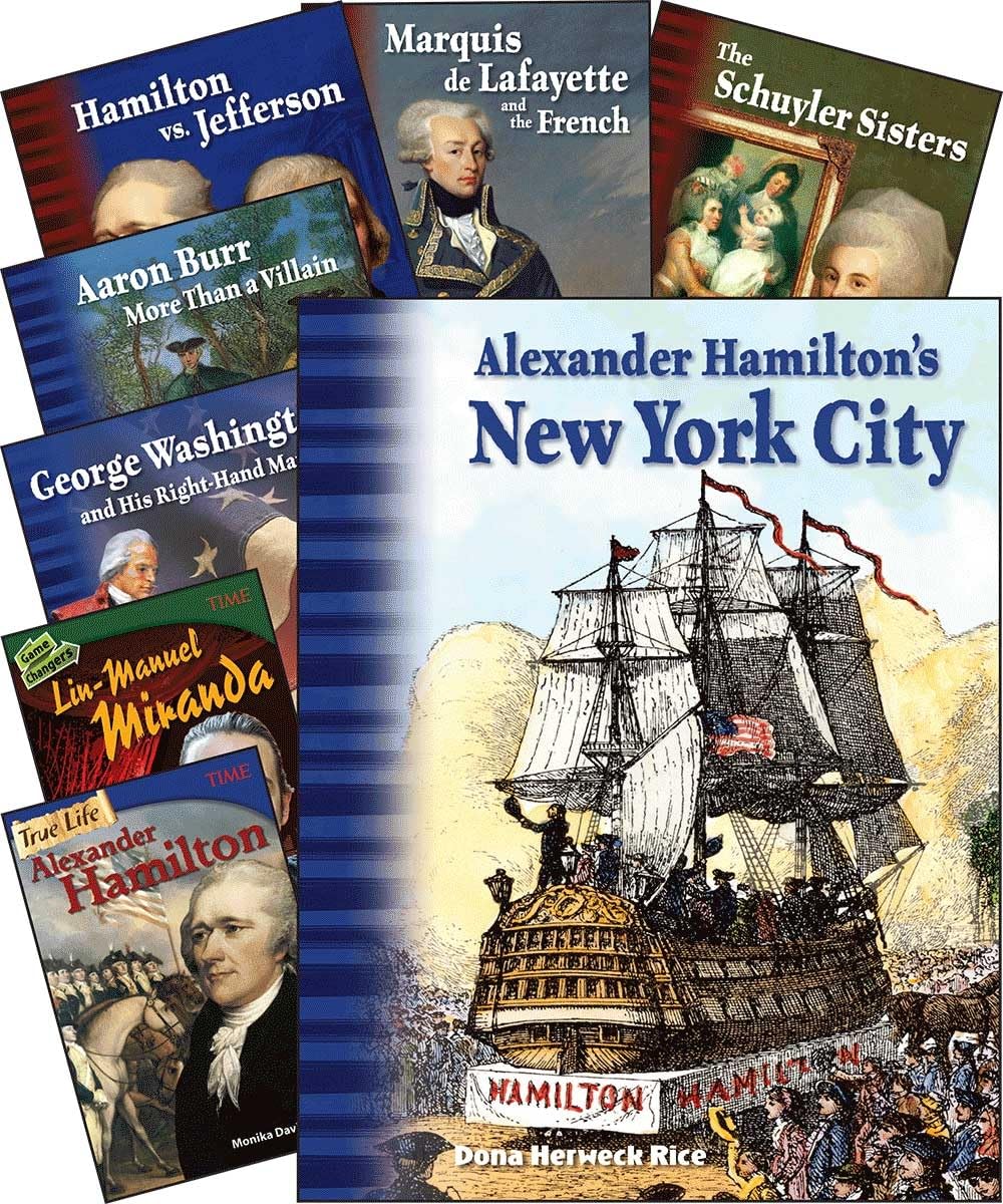 Amazon.com: Spotlight on Alexander Hamilton 8-Book Set (MIXED SET ...