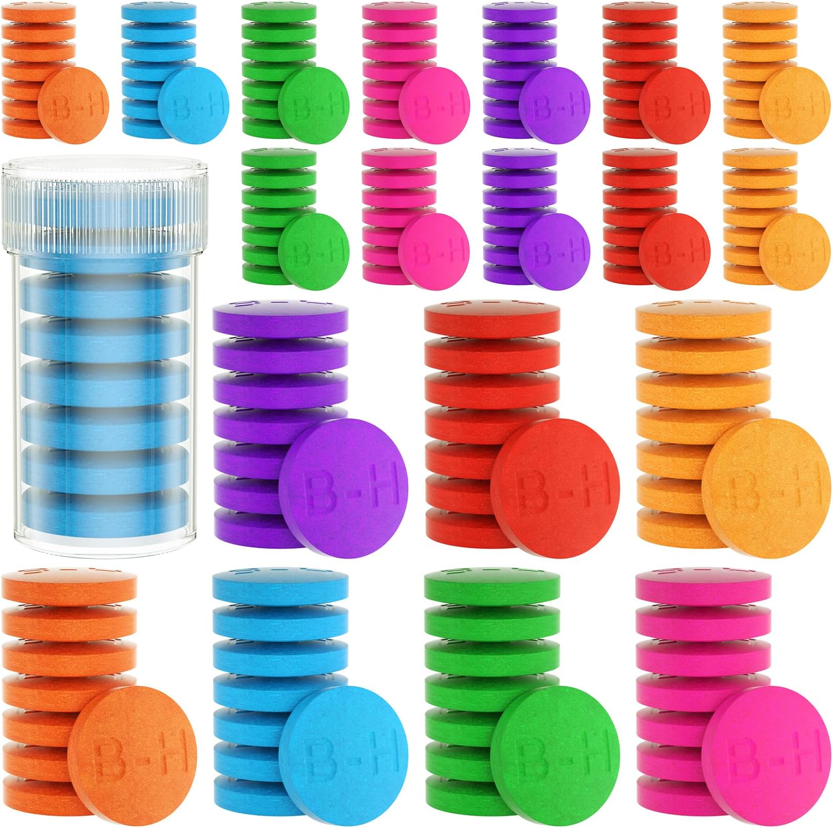 Amazon.com: Bath Color Tablets for Kids - 160 Count Non Fragrance Bath ...