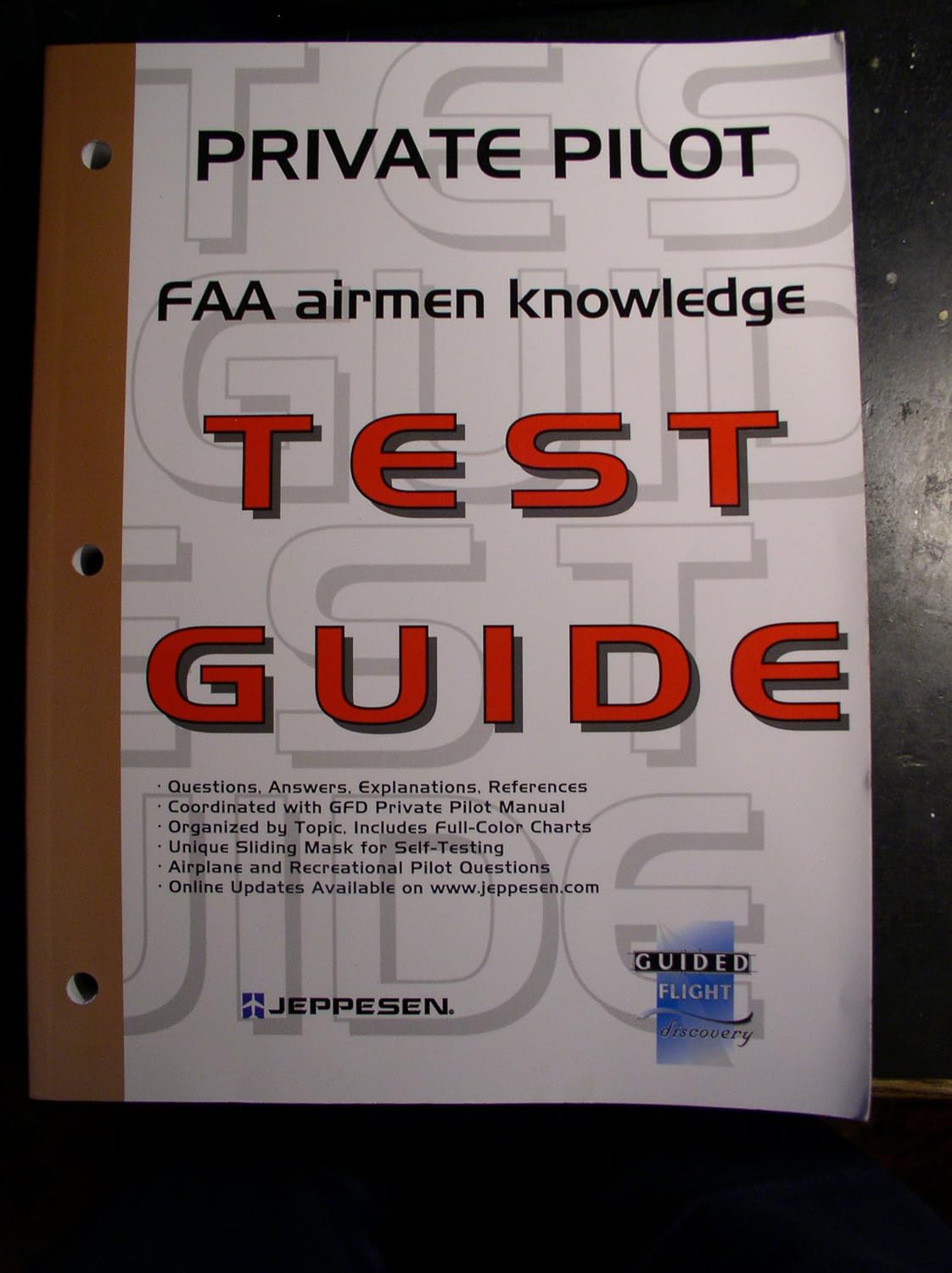 Private Pilot FAA Airmen Knowledge Test Guide: Jeppesen Sanderson ...