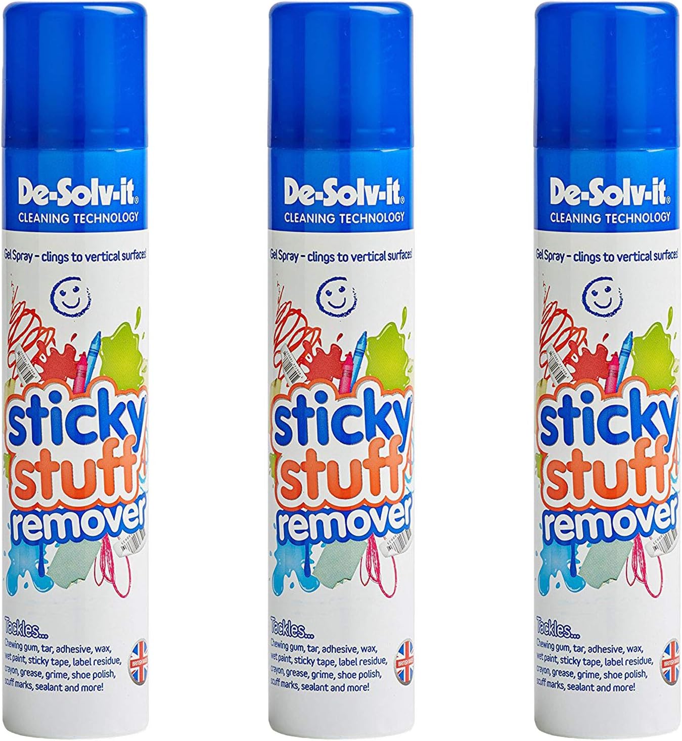 De-Solv-it Sticky Stuff Remover 100 ml (3) : Amazon.co.uk: Grocery