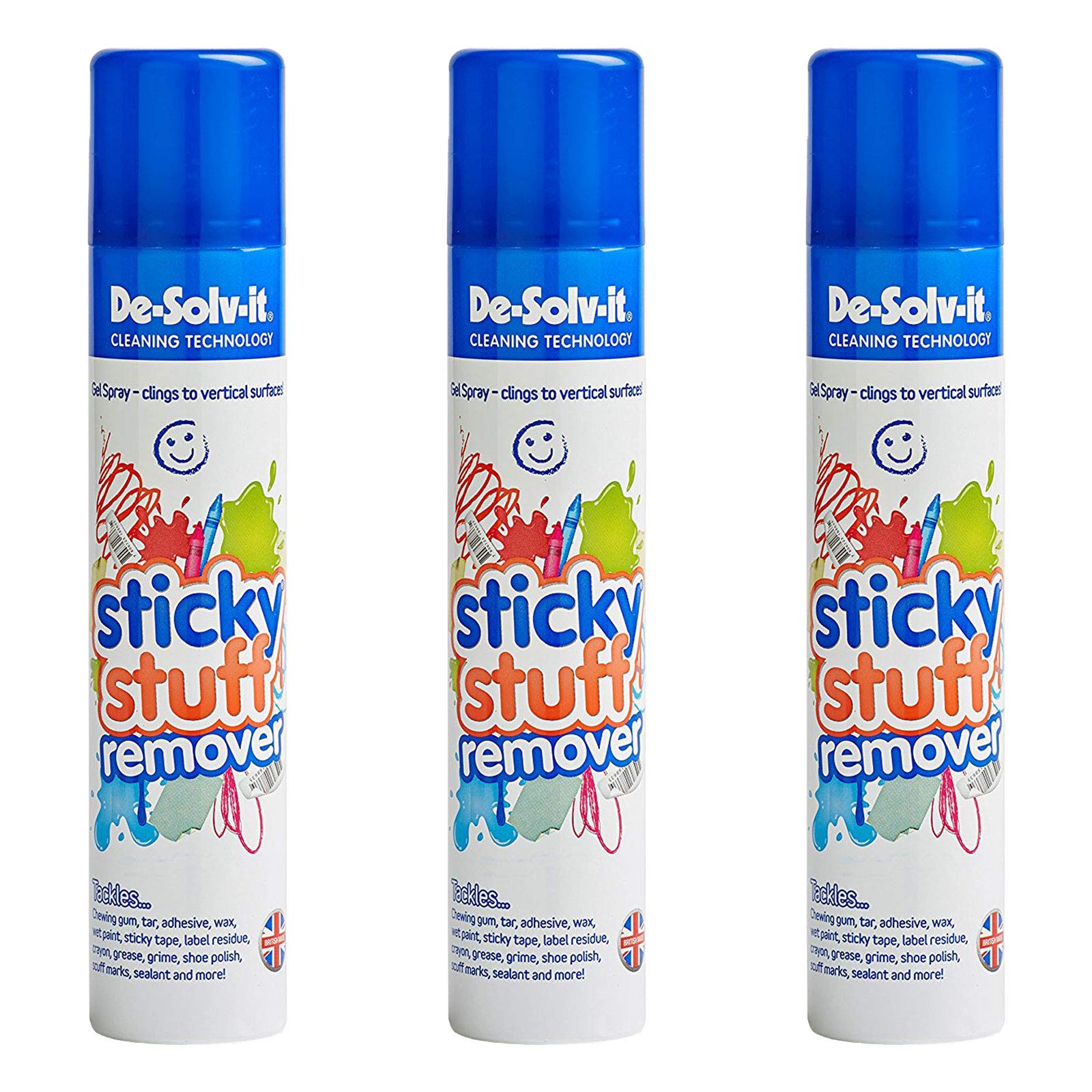 De-Solv-it Sticky Stuff Remover 100 ml (3) : Amazon.co.uk: Grocery