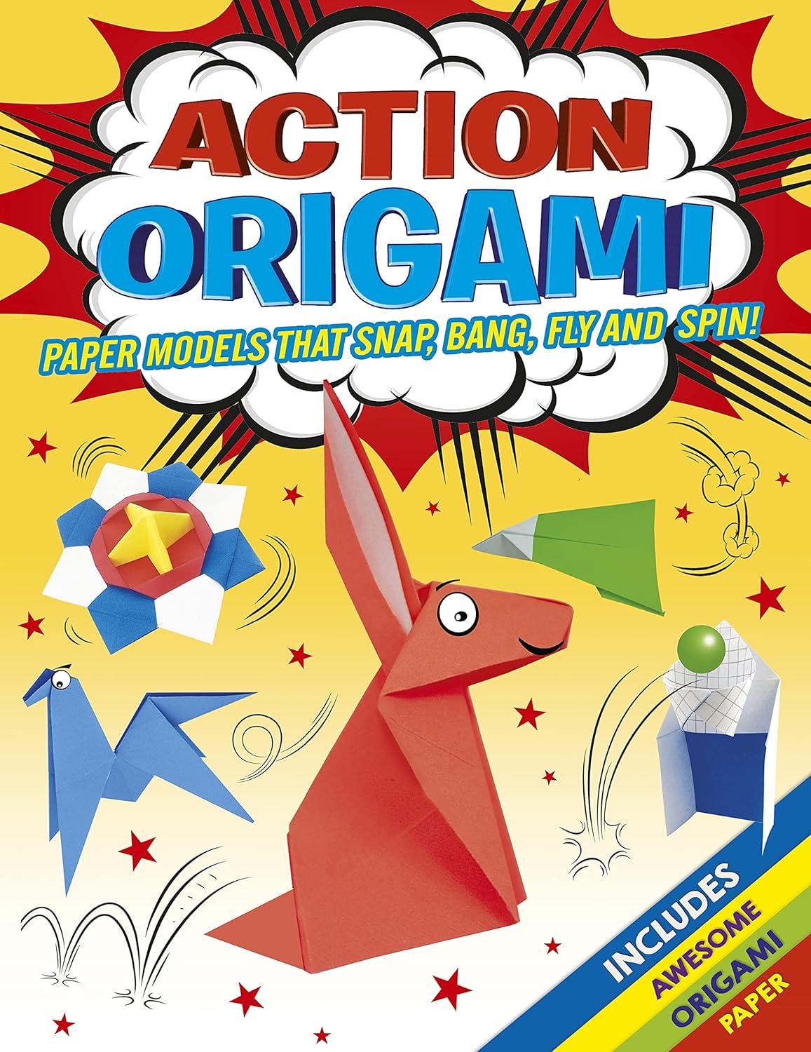 Buy Action Origami: Paper Models That Float, Fly, Snap, and Spin! Book ...