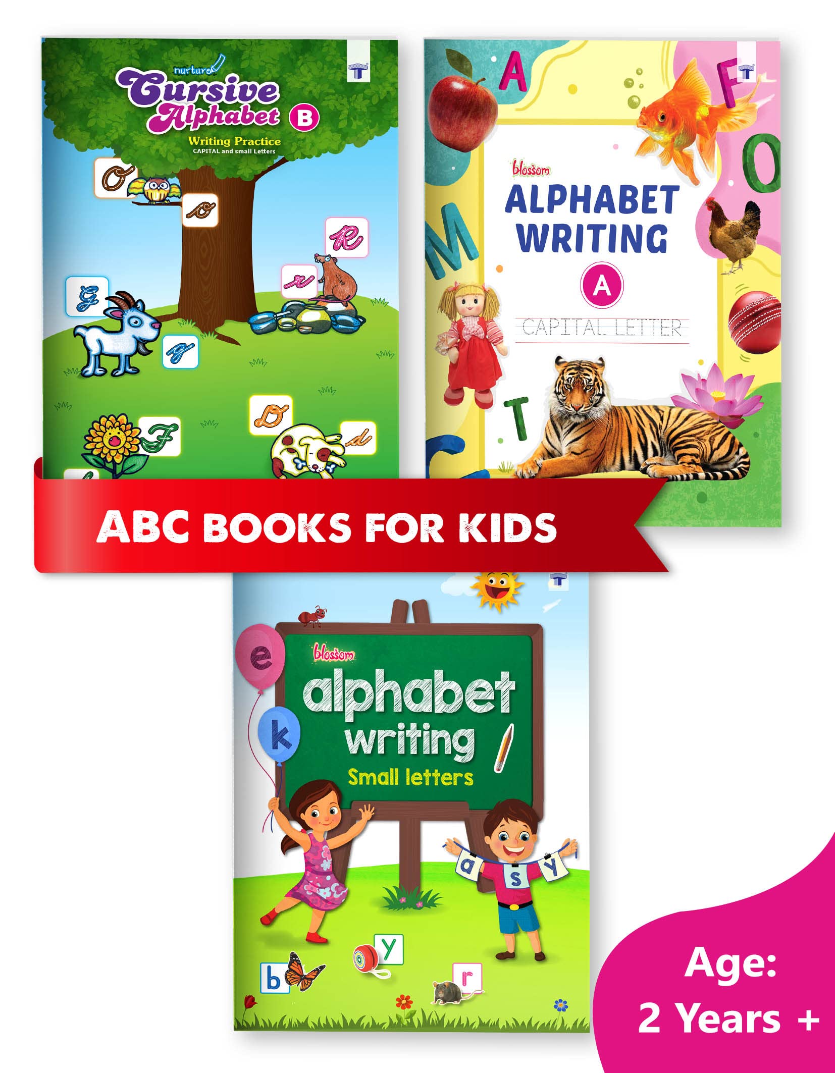 English Alphabet Writing Practice Books for Kids | 3 to 8 Year Old ...