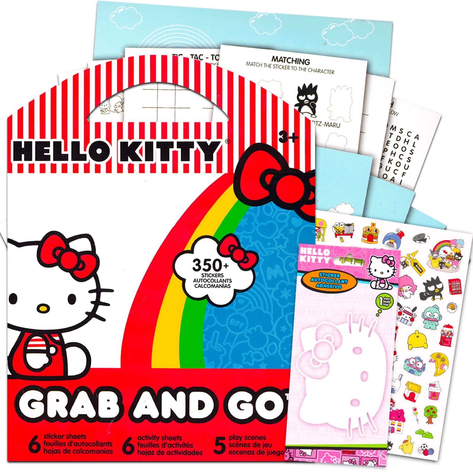 Hello Kitty Sticker Activity Set For Kids Hello Kitty Grab | Desertcart ...