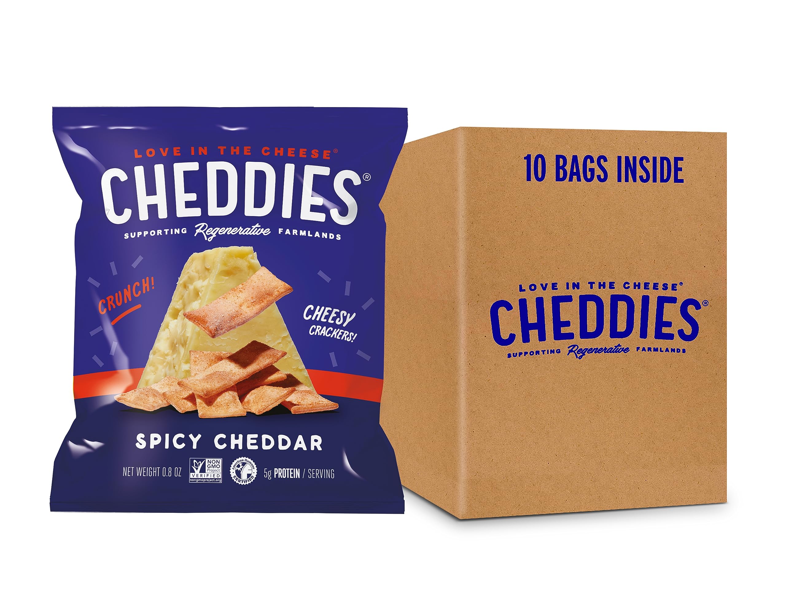 Amazon.com: Cheddies Crackers | Healthy Snacks Made with Real Cheddar ...