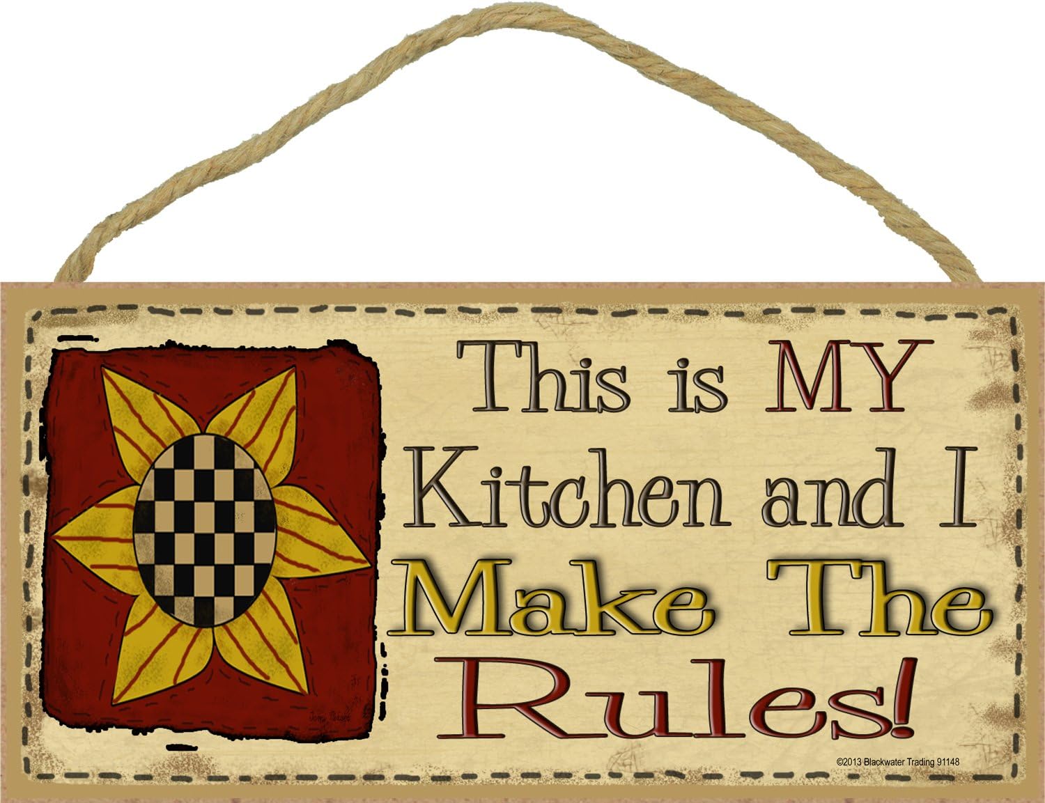 Amazon.com: Blackwater Trading This is My Kitchen and I Make The Rules ...