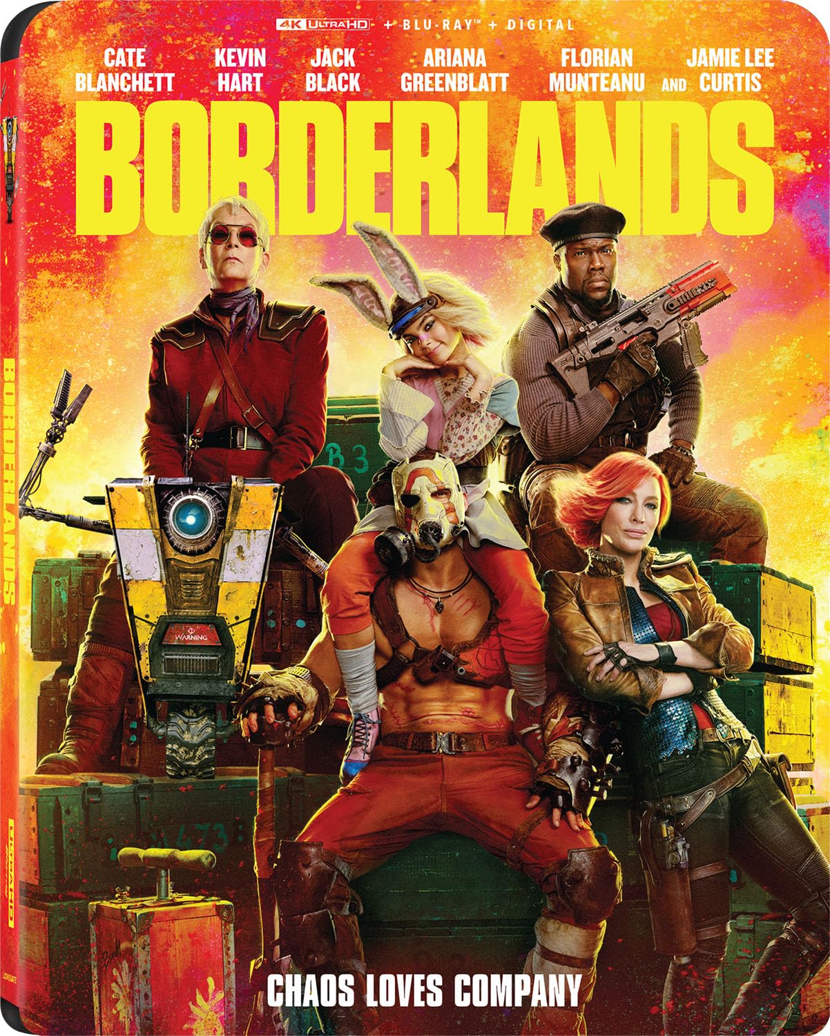 Borderlands 4K + Bluray + Digital [4K UHD] [Blu-ray] : Edgar Ramirez ...