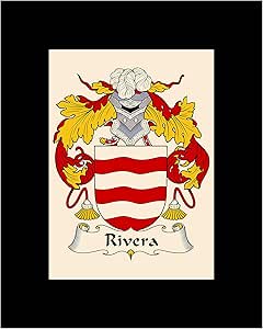 Amazon.com: Carpe Diem Designs Rivera Coat of Arms/Rivera Family Crest ...