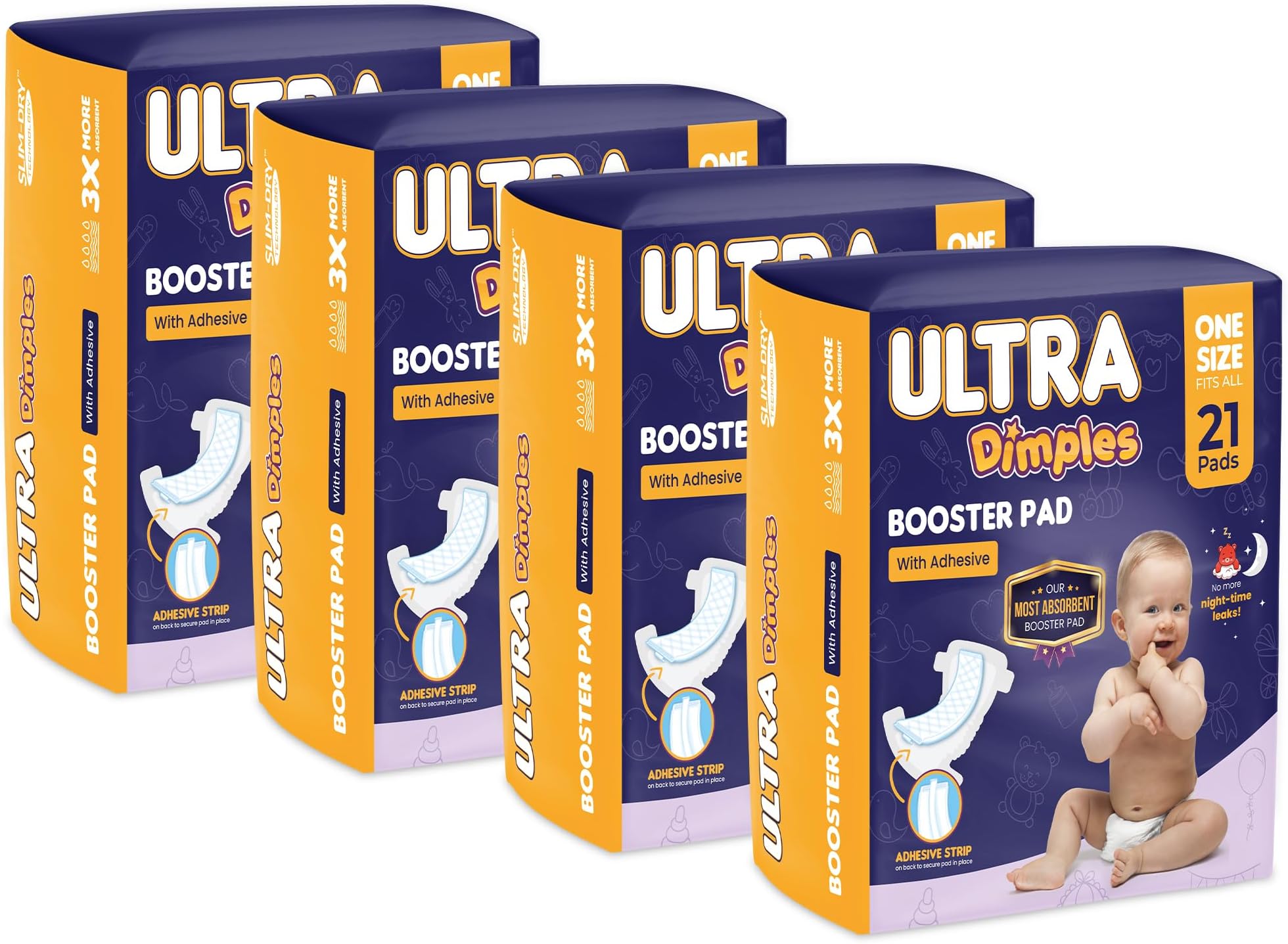 Amazon.com: Sposie Diaper Booster Pads, Size 4-6, 30 Count ...