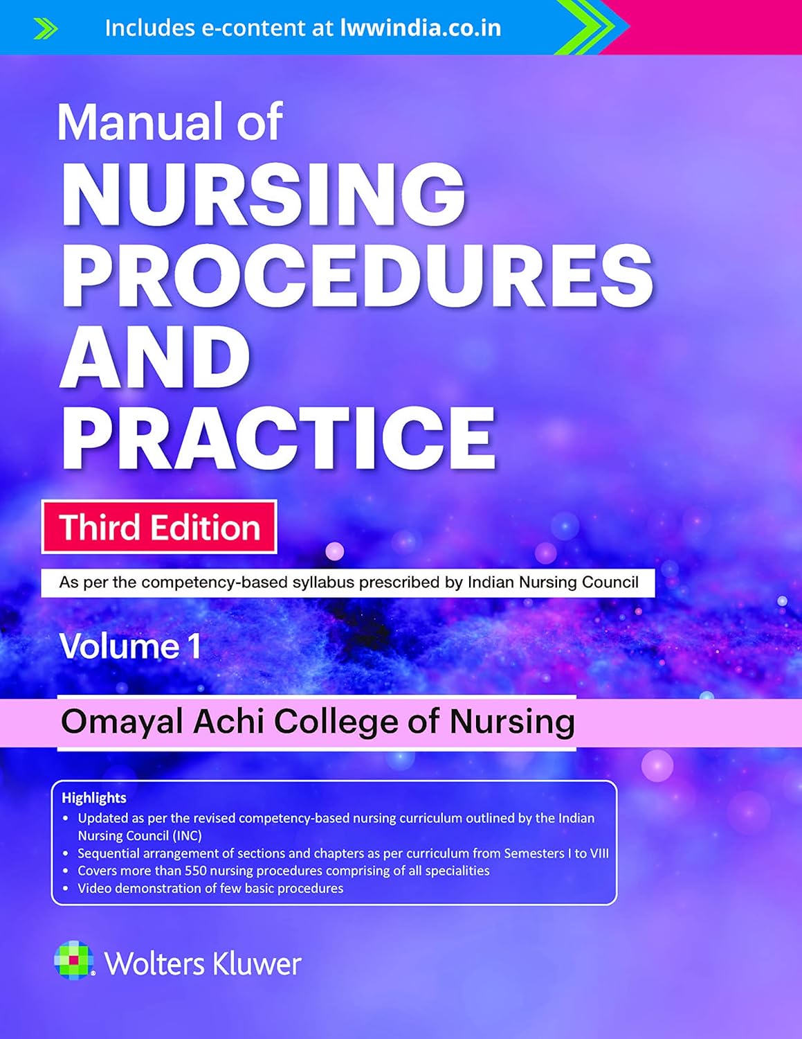 Manual Of Nursing Procedures And Practice With Access Code 2 Vol Set ...