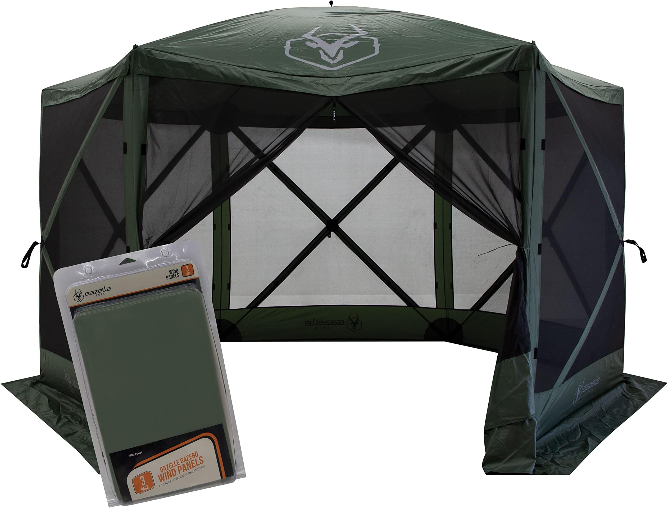 Wind Panels PAMAPIC Weatherproof Wind Screen Panels For Gazebos (3-Pack ...