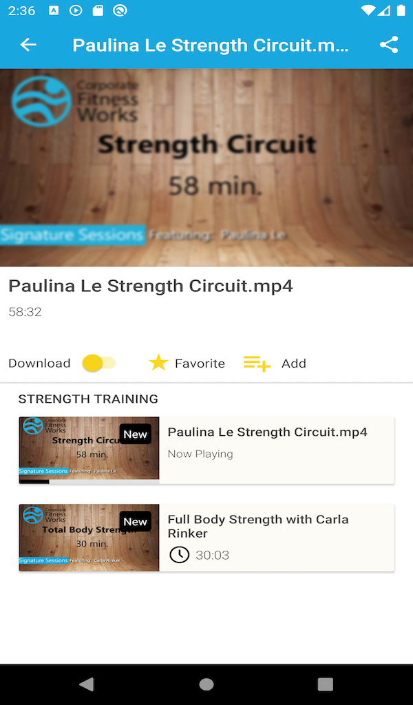 CFW Fit Streaming - App on Amazon Appstore