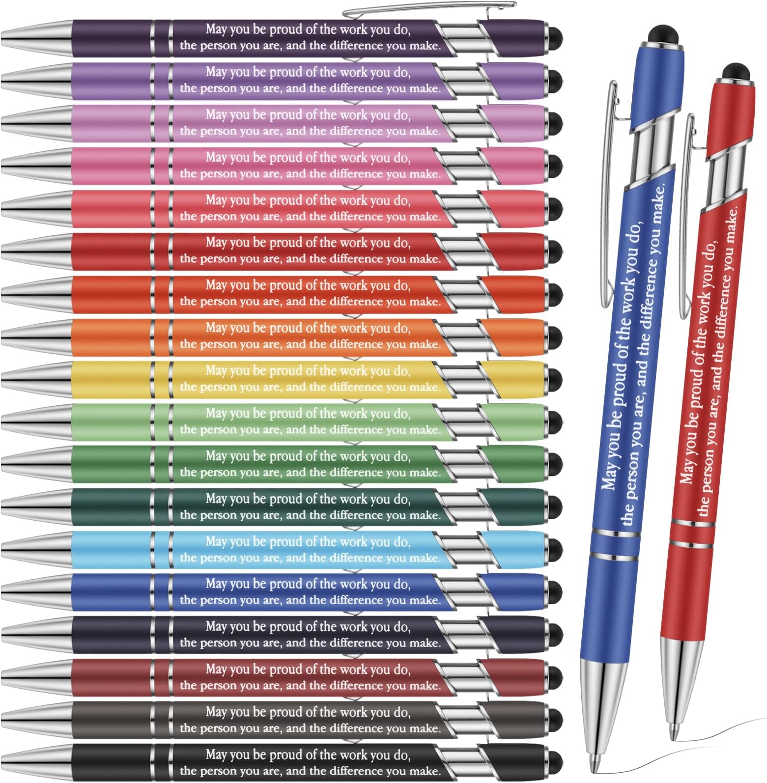 Amazon.com : Fuutreo 50 Pcs Employee Appreciation Gifts Inspirational ...