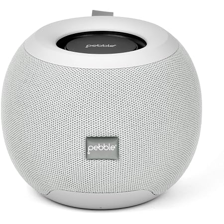Pebble Dome Heavy Bass 5W Bluetooth Speaker (Grey) : Amazon.in