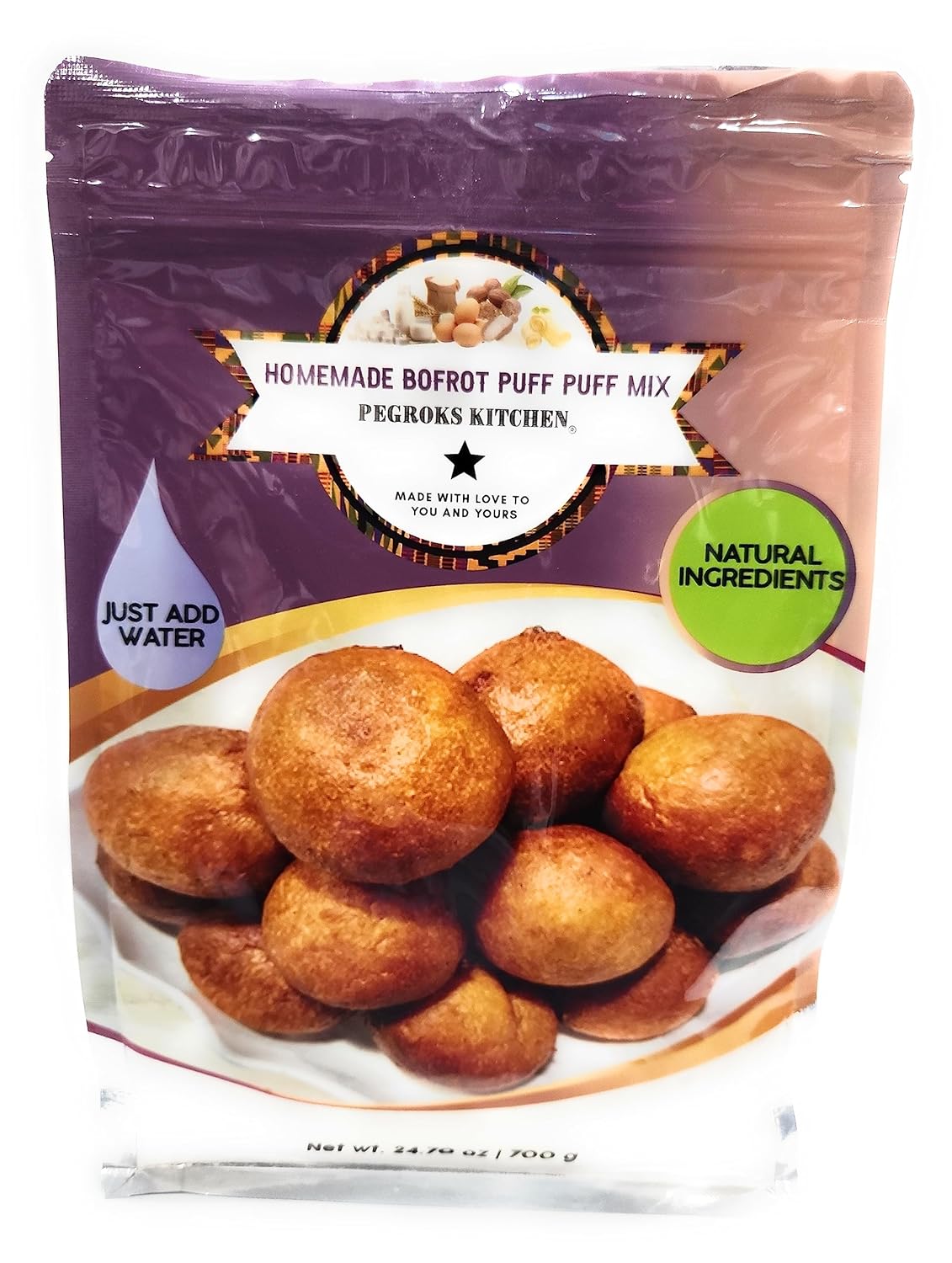 Amazon.com: Homemade Bofrot Puff Puff Mix. Product of Ghana : Grocery ...