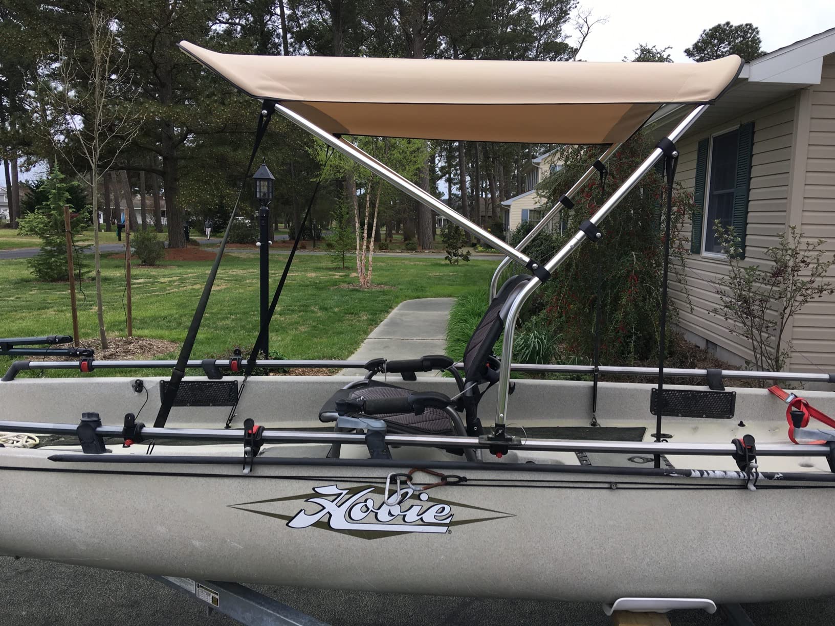$25/mo - Finance Cypress Rowe Outfitters Beige Canoe/Kayak Sun Shade ...