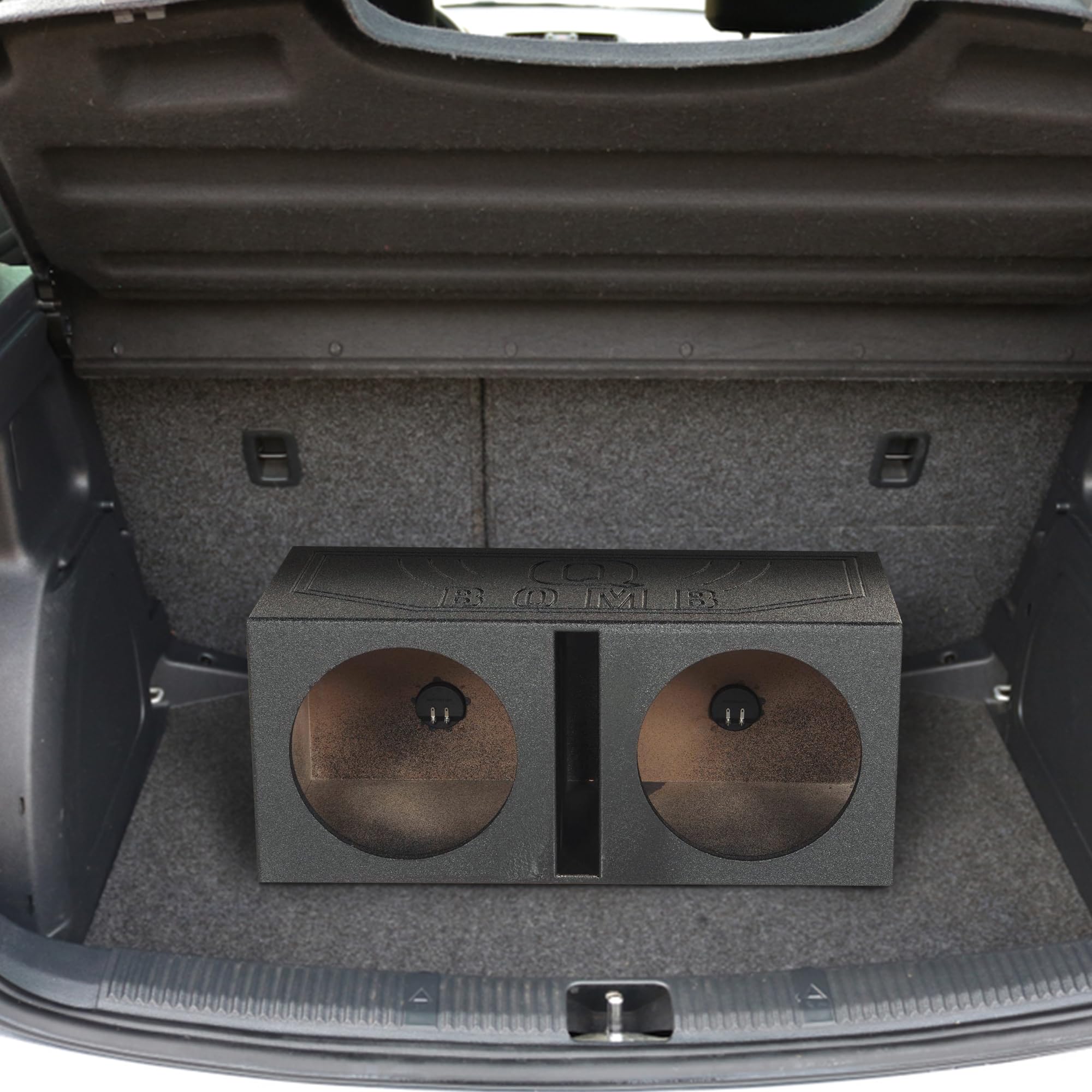Snapklik.com : Q Power QBOMB10V Dual 10 Inch Vented Port Subwoofer Sub ...