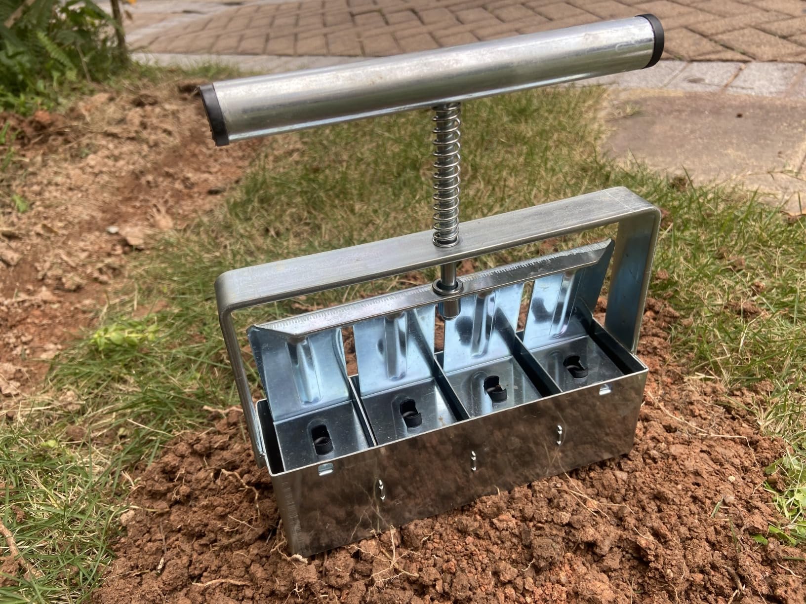 $4/mo - Finance NVRGIUP Soil Blocker, 4 Cell Soil Block Maker 2 Inch ...