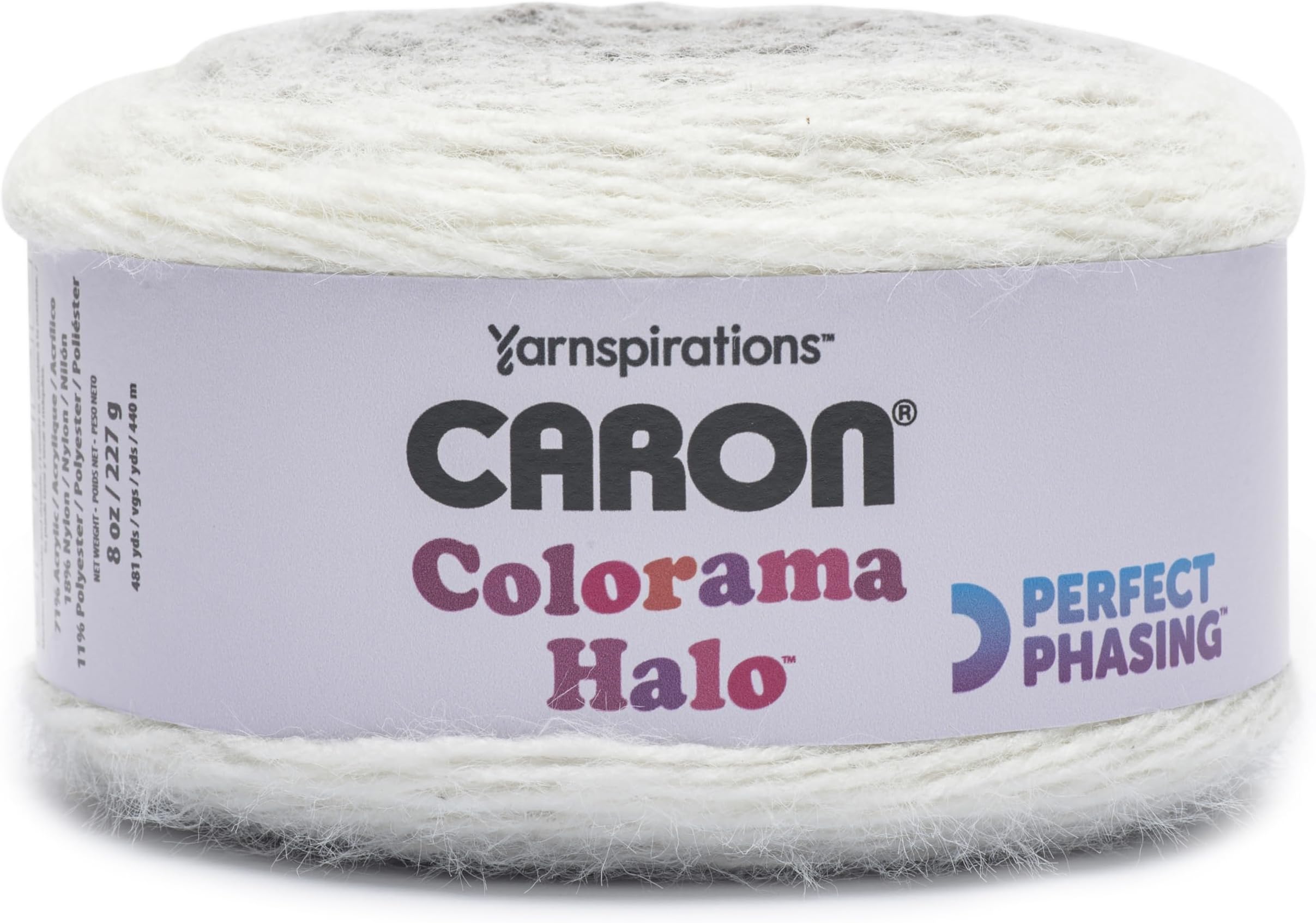 Amazon.com: Caron Colorama Halo Yarn-Rose Frost