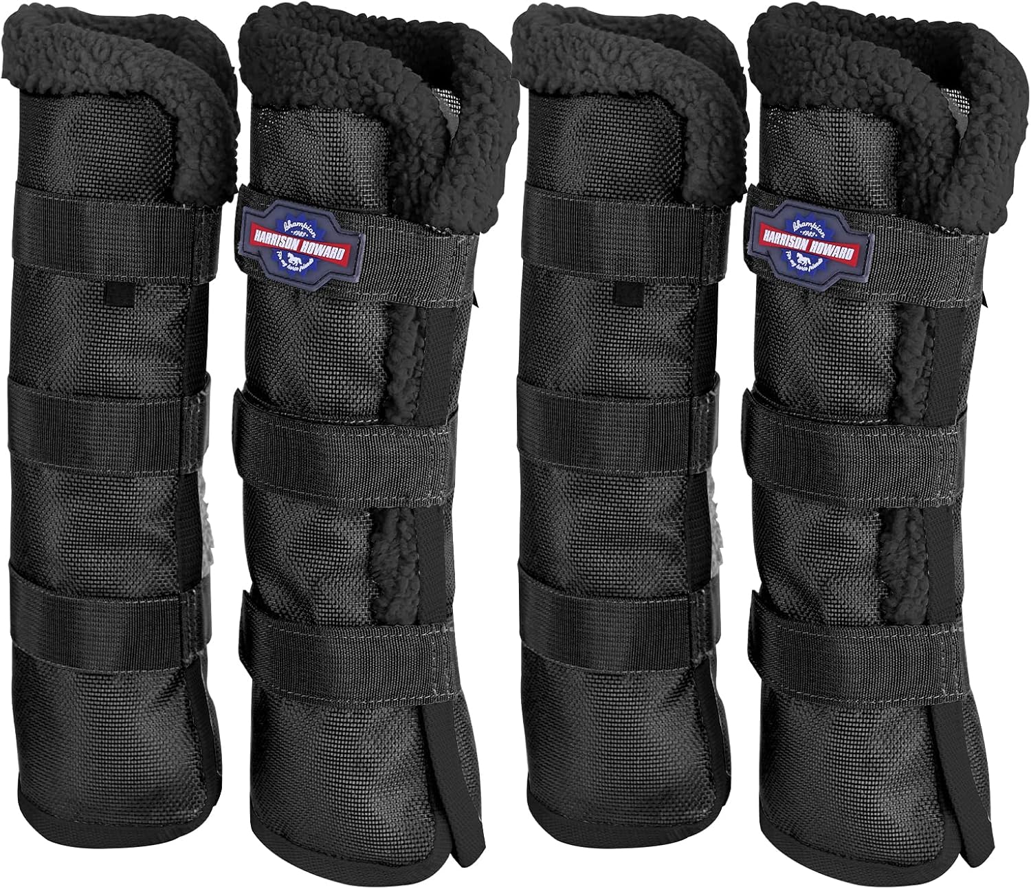 Amazon.com : Harrison Howard Horse Fly Boots Summer Protection with ...