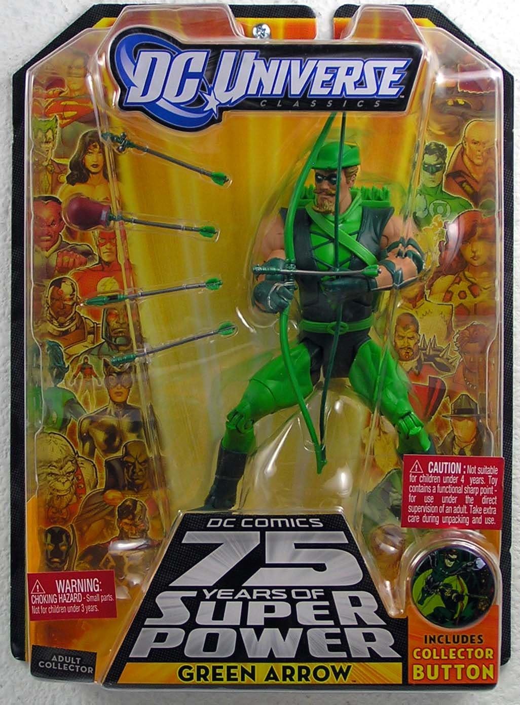 Amazon.com: Mattel DC Universe Classic Green Arrow Figure : Toys & Games