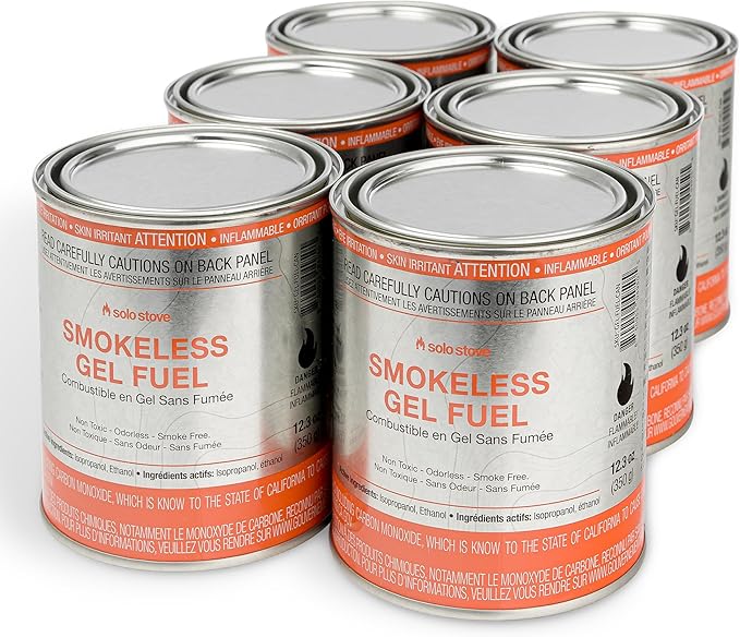 Amazon.com: Solo Stove Pure Gel Fuel Can, Made in The USA, for Indoor ...