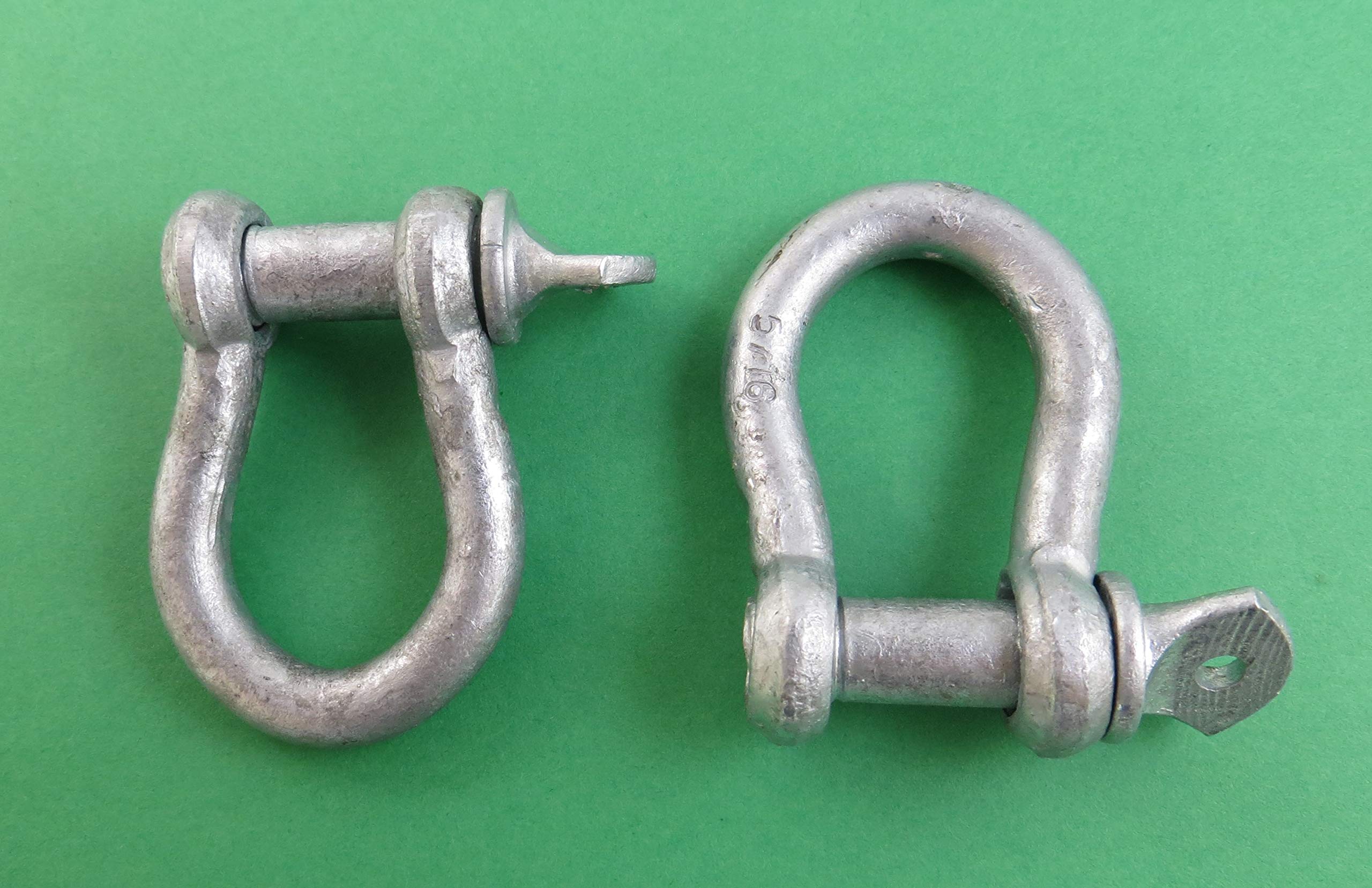 Snapklik.com : US Galvanized Windlass 1/4" X 6 ISO G4 Anchor Chain HDG