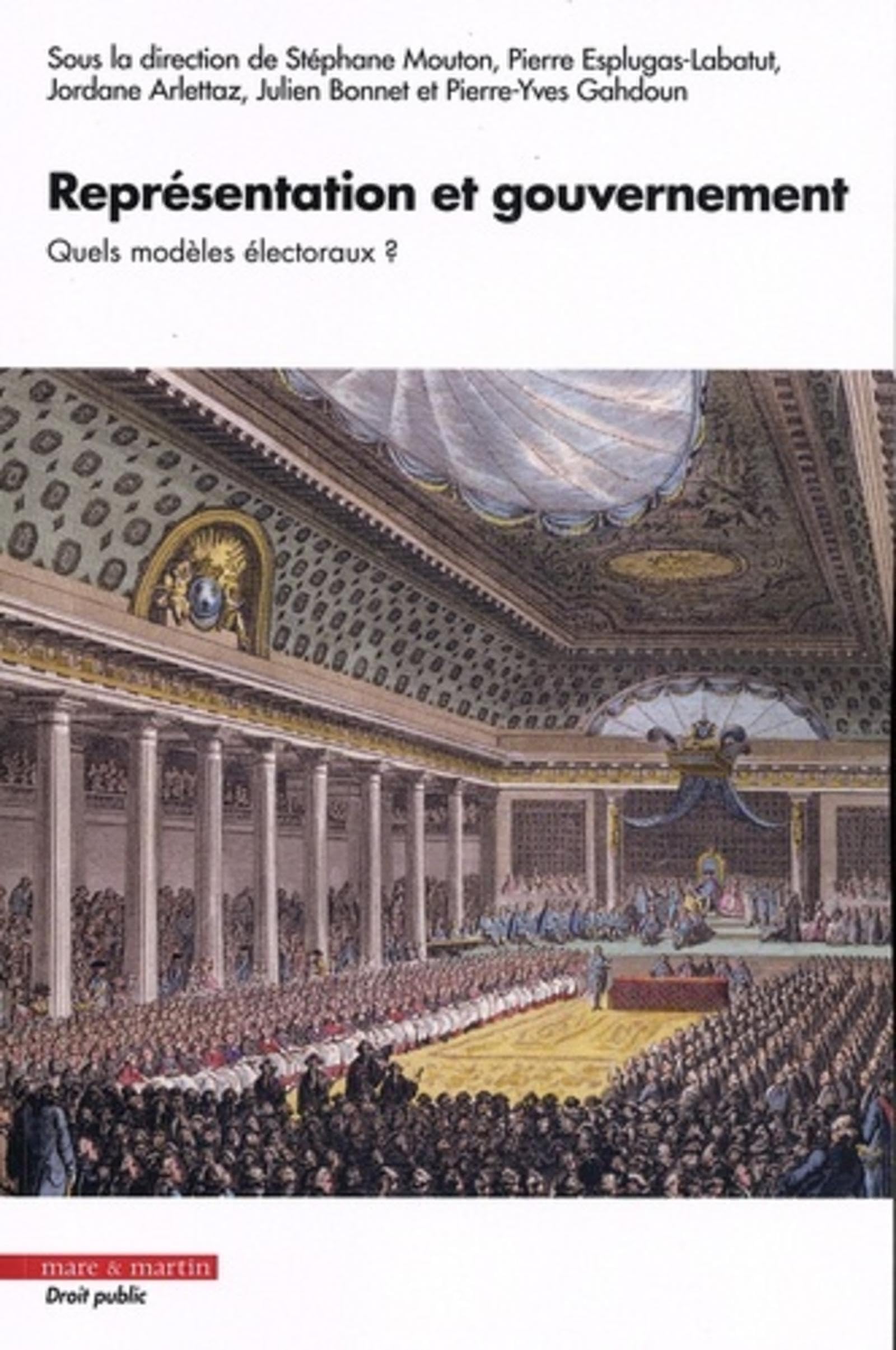 Représentation et gouvernement: Quels modèles électoraux ?: Gahdoun ...
